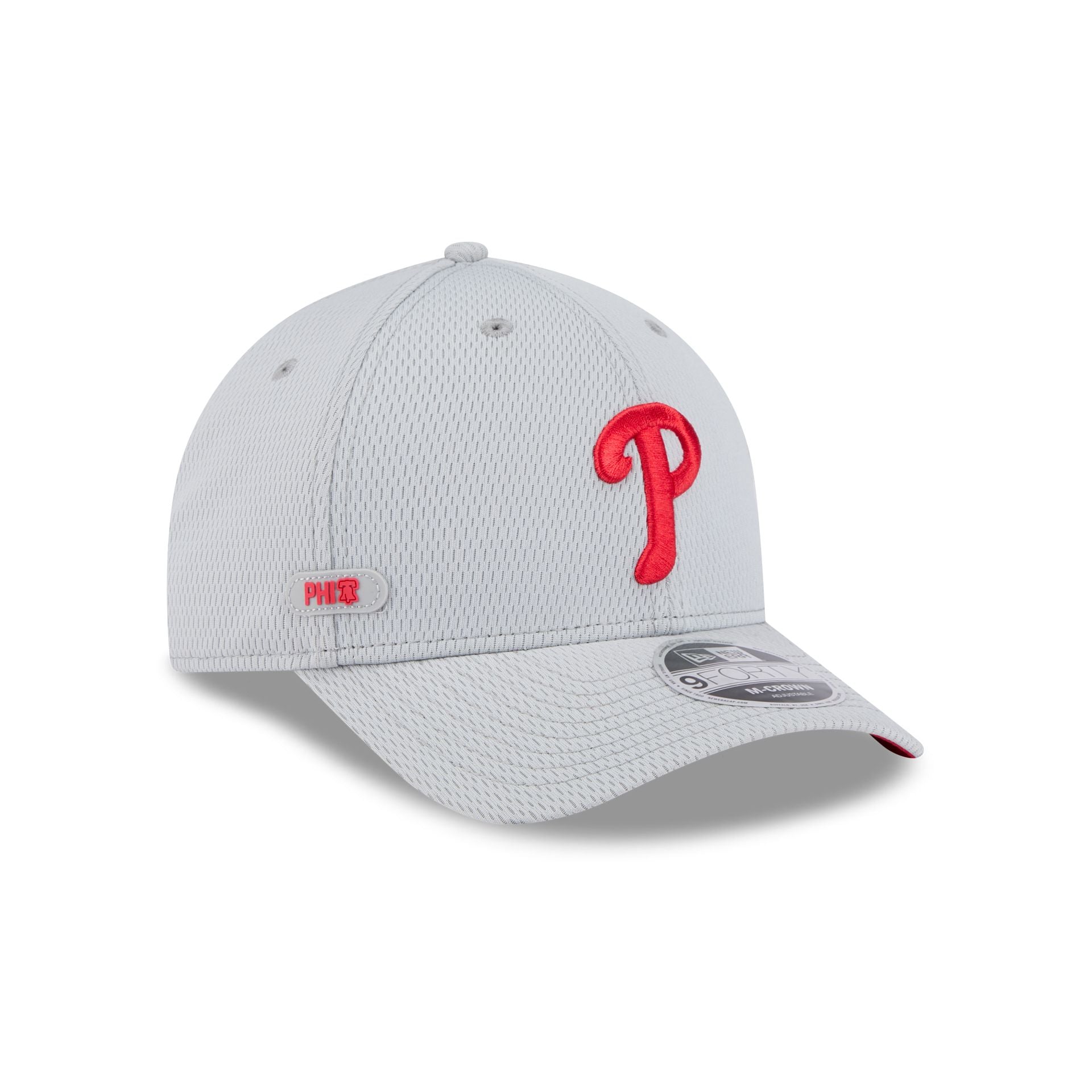 Philadelphia Phillies 2025 Clubhouse Gray 9FORTY M-Crown Snapback Hat ...