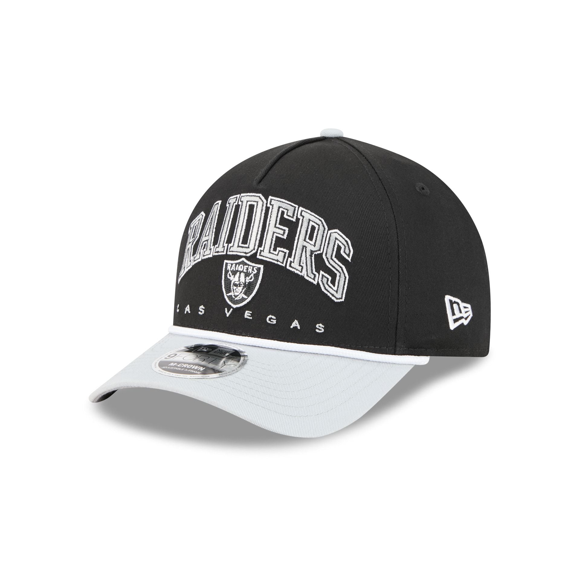 Las Vegas Raiders Arch 9FORTY M-Crown A-Frame Snapback Hat – New Era Cap