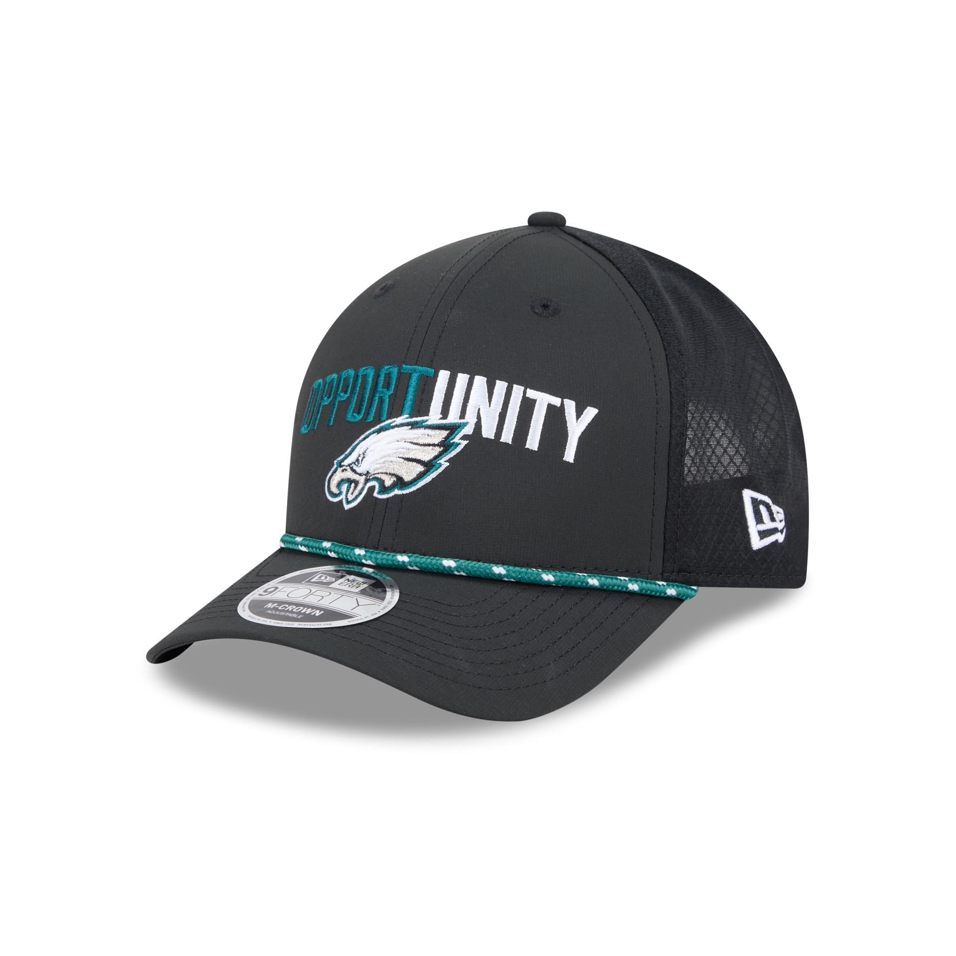 Philadelphia Eagles 2025 Inspire Change 9FORTY M-Crown Snapback Hat ...