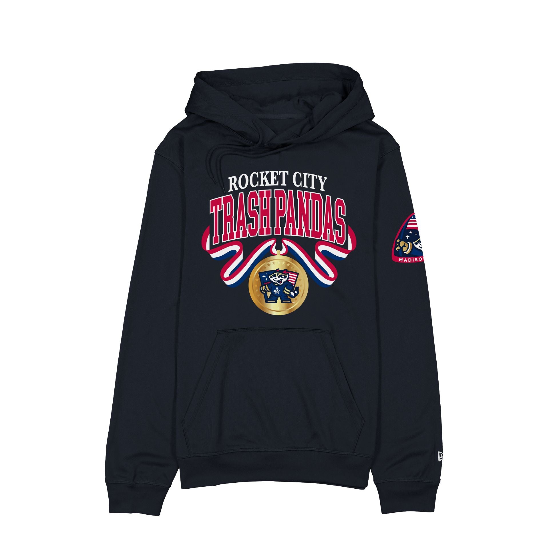 Rocket City Trash Pandas Americana Navy Hoodie – New Era Cap