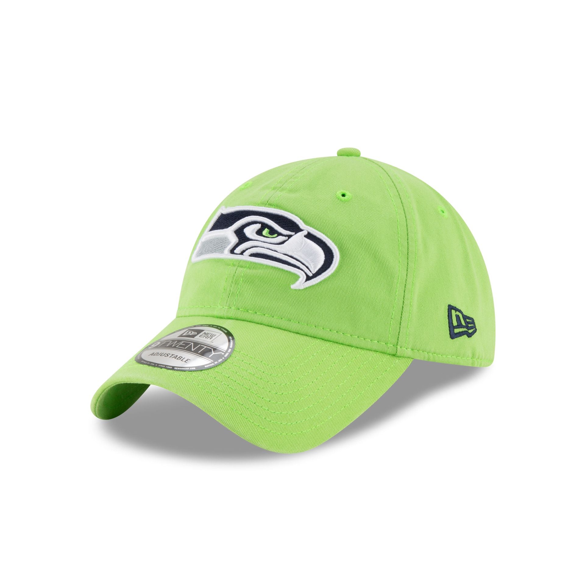 Seattle Seahawks 2024 NFL Core Classic Green 9TWENTY Adjustable Hat ...