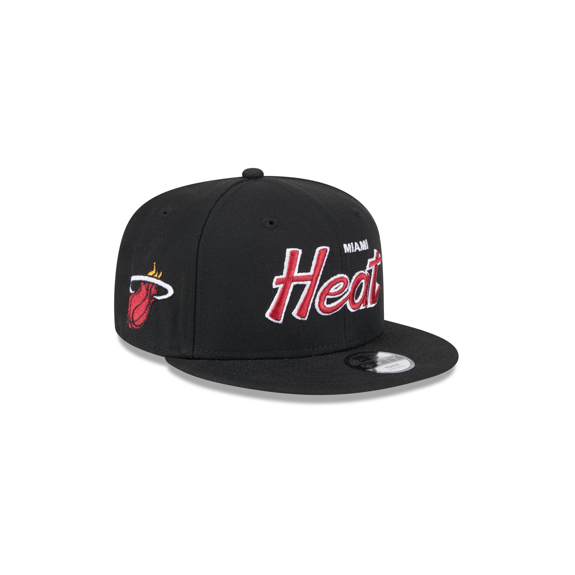 Miami Heat Script Kids 9FIFTY Snapback Hat – New Era Cap