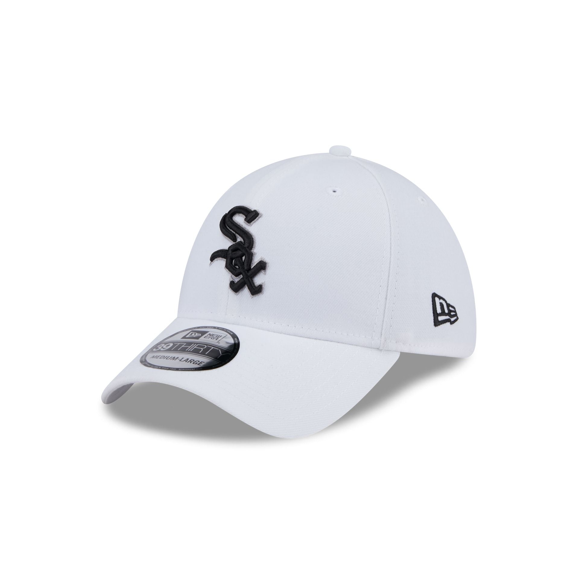 Chicago White Sox Optic White 39THIRTY Stretch Fit Hat – New Era Cap