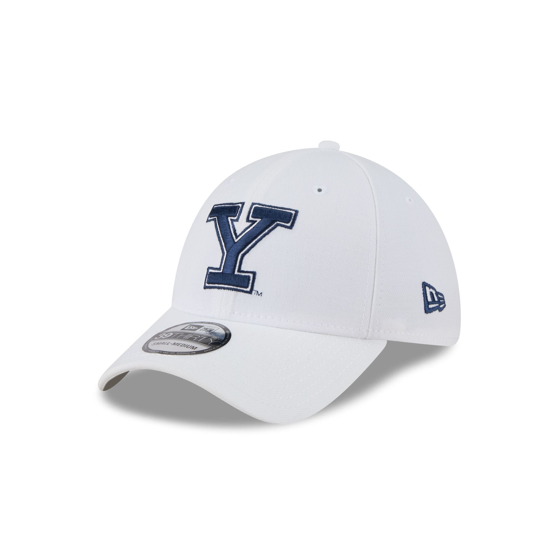 Yale Bulldogs Optic White 39THIRTY Stretch Fit Hat – New Era Cap