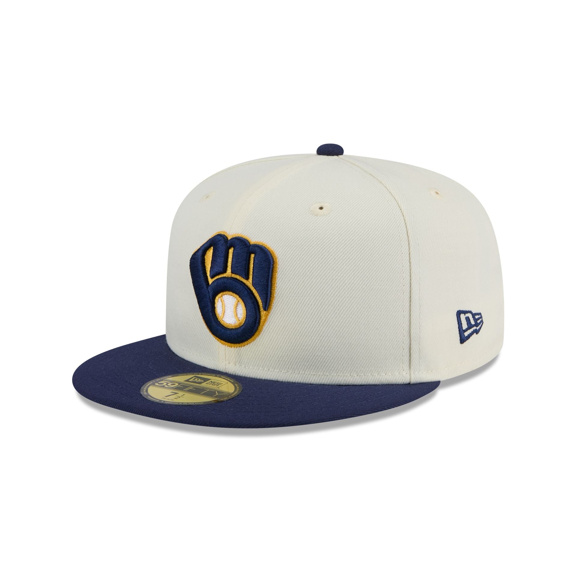 Milwaukee Brewers Chrome 59FIFTY Fitted Hat – New Era Cap
