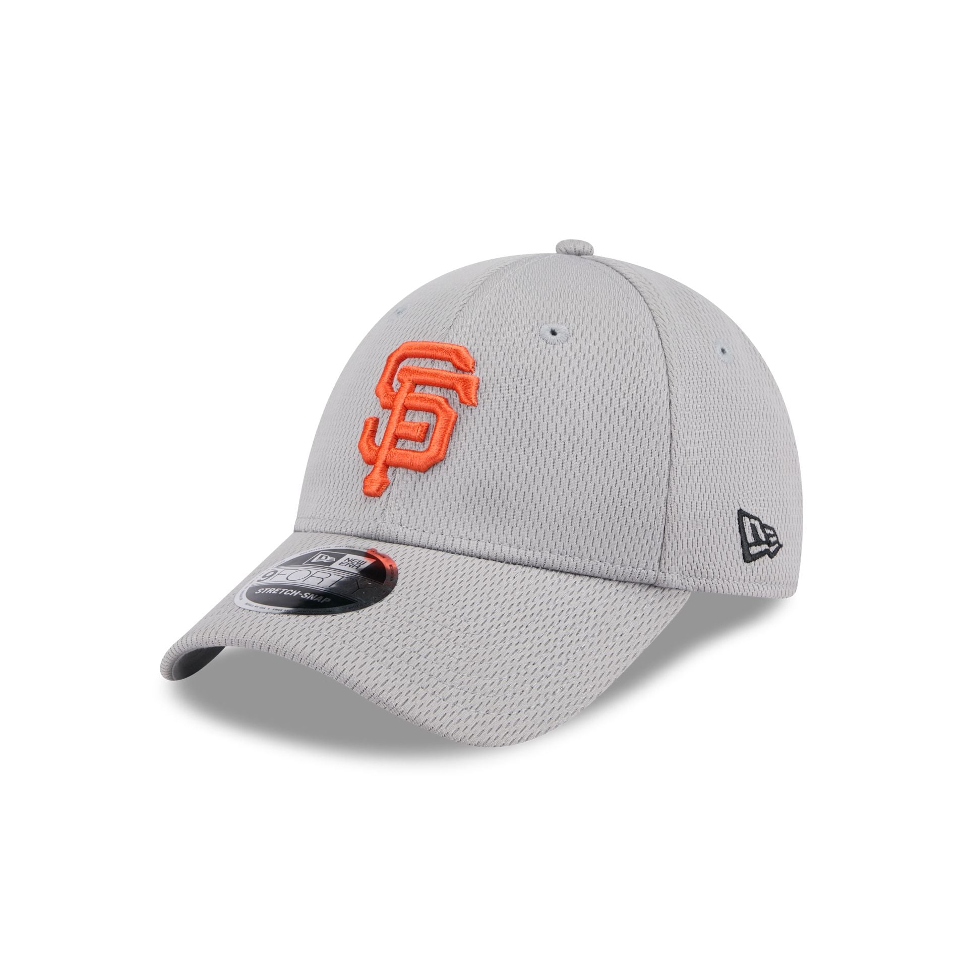 San Francisco Giants Gray 9FORTY Stretch-Snap Hat – New Era Cap