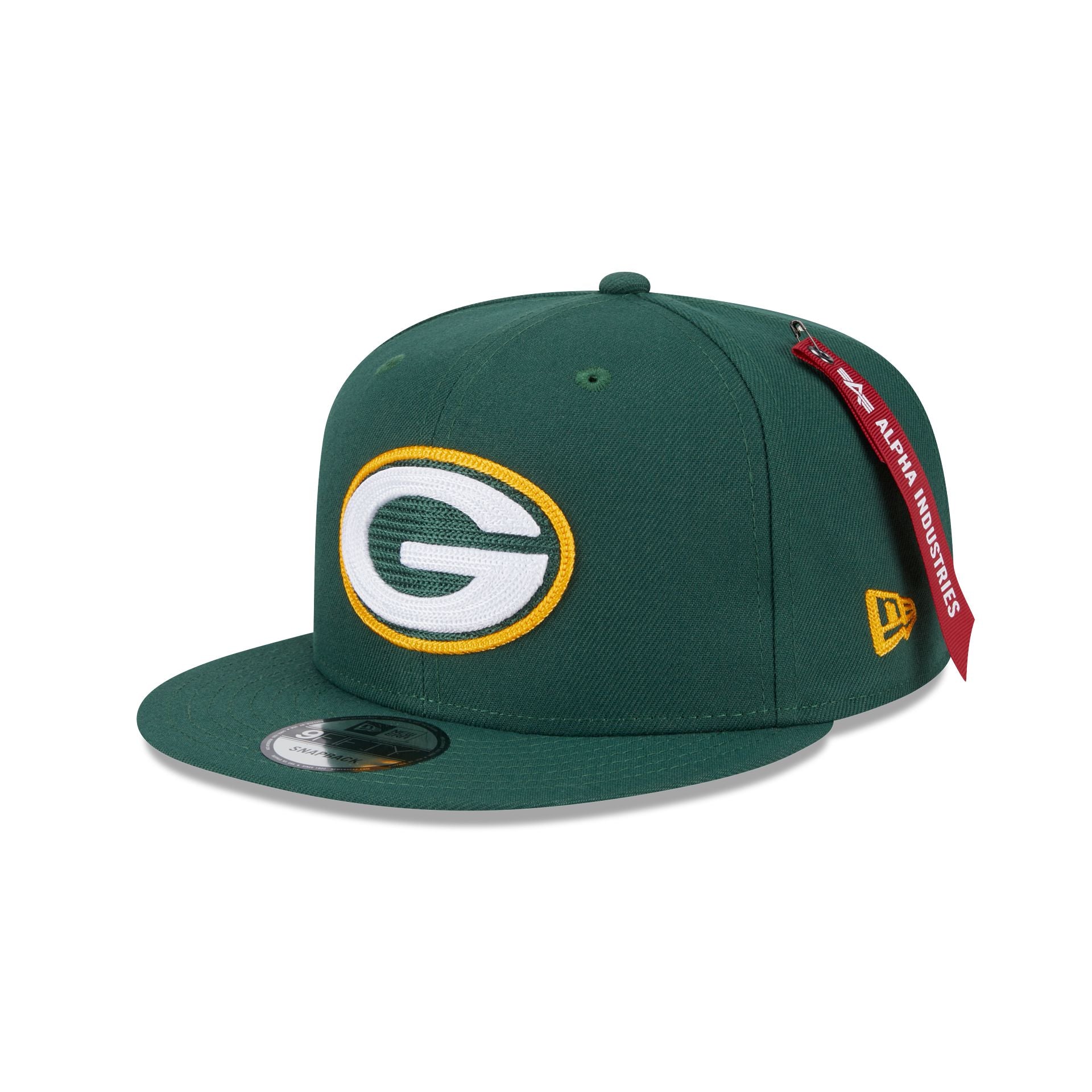 Alpha Industries x Green Bay Packers Green 9FIFTY Snapback Hat – New ...
