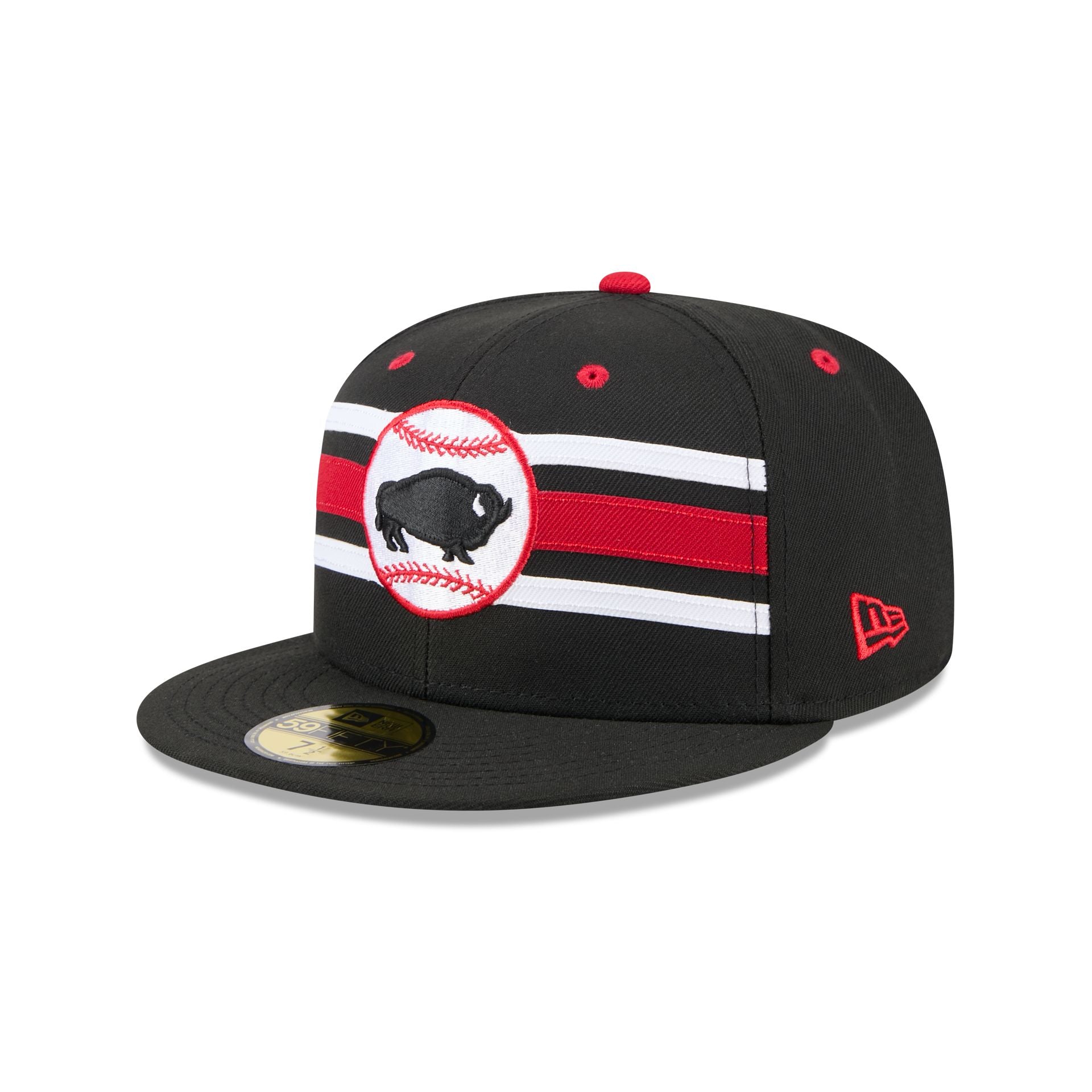 Buffalo Bisons Theme Night Black 59FIFTY Fitted Hat – New Era Cap