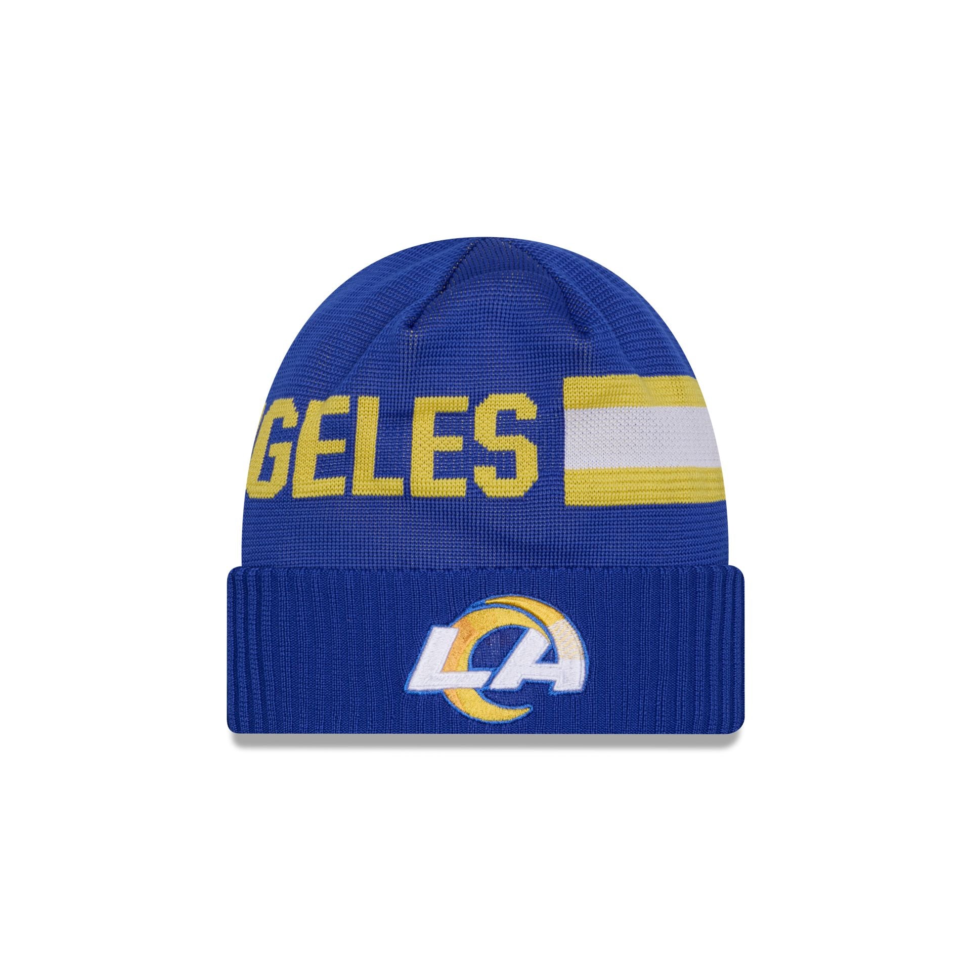 Los Angeles Rams 2024 Cold Weather Tech Knit Beanie – New Era Cap