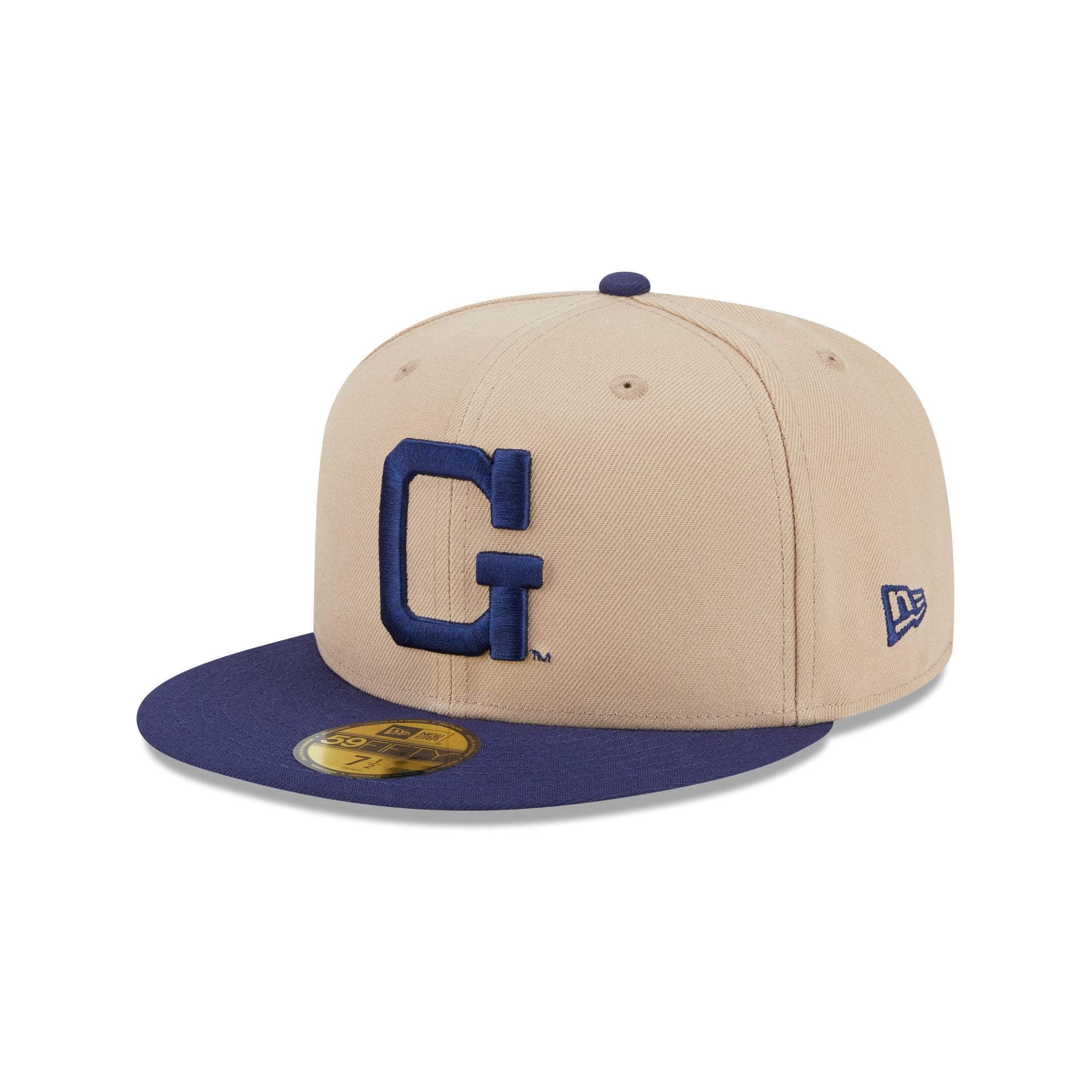 Georgetown Hoyas Camel College Vault 59FIFTY Fitted Hat – New Era Cap