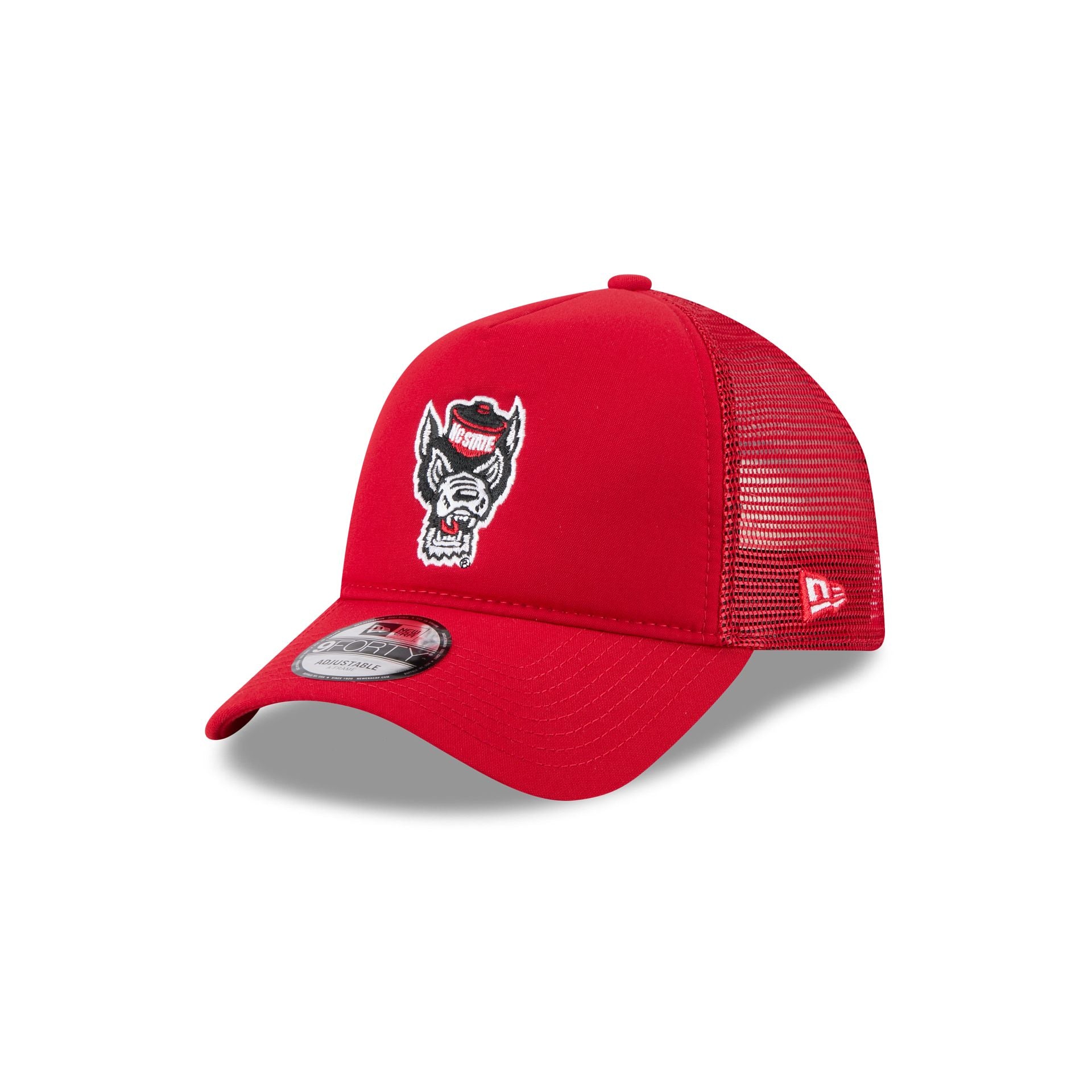 NC State Wolfpack Go-To 9FORTY A-Frame Trucker Hat – New Era Cap