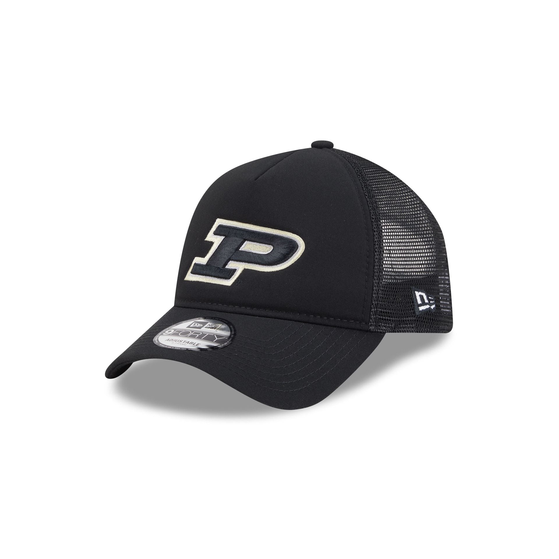 Purdue Boilermakers Go-To 9FORTY A-Frame Trucker Hat – New Era Cap