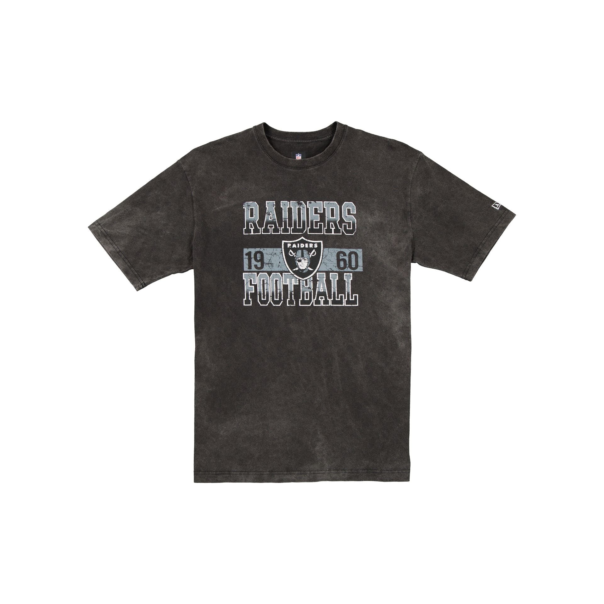 Las Vegas Raiders Oversized Washed Black T-Shirt – New Era Cap