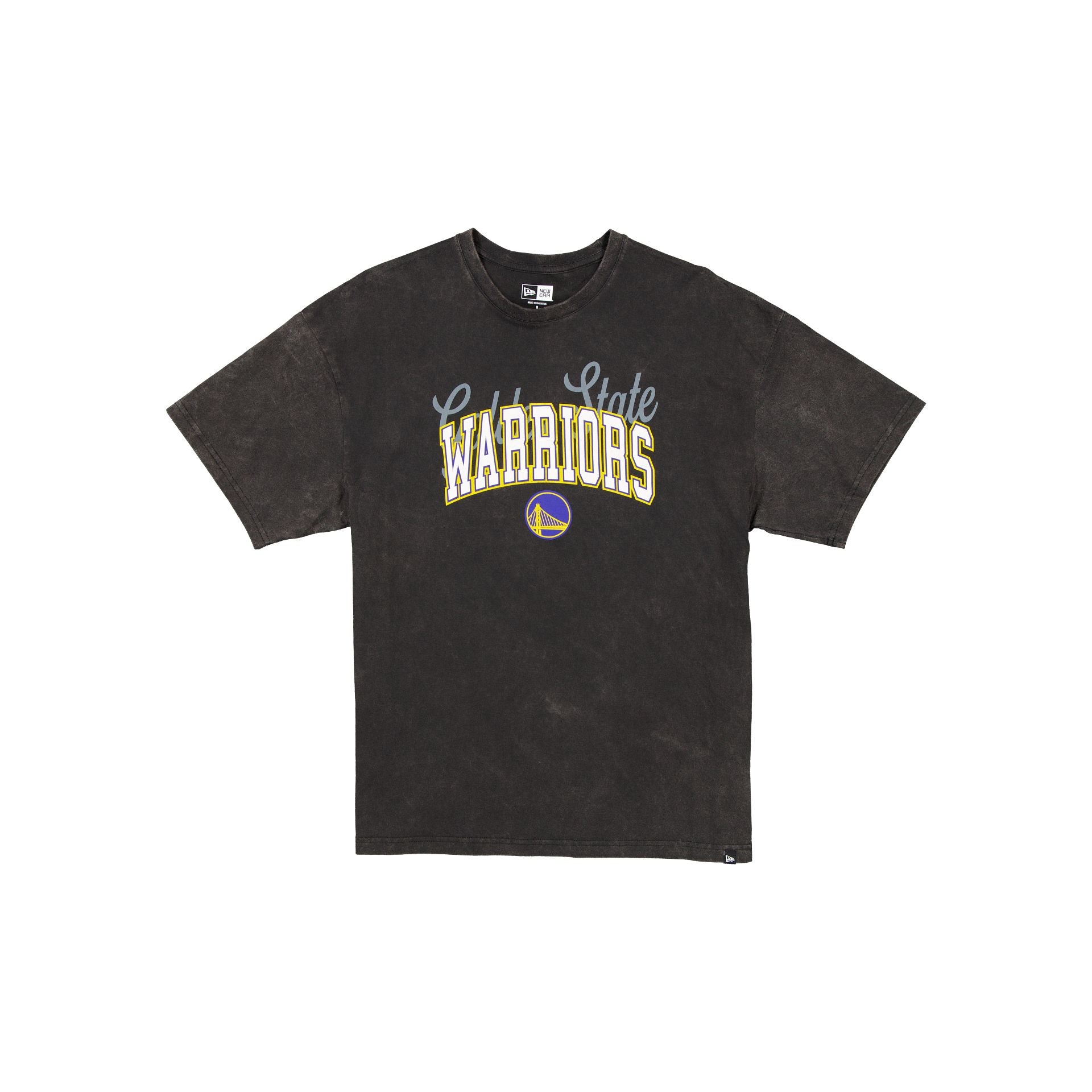 Golden State Warriors Women's Oversized Washed Black T-Shirt – New Era Cap