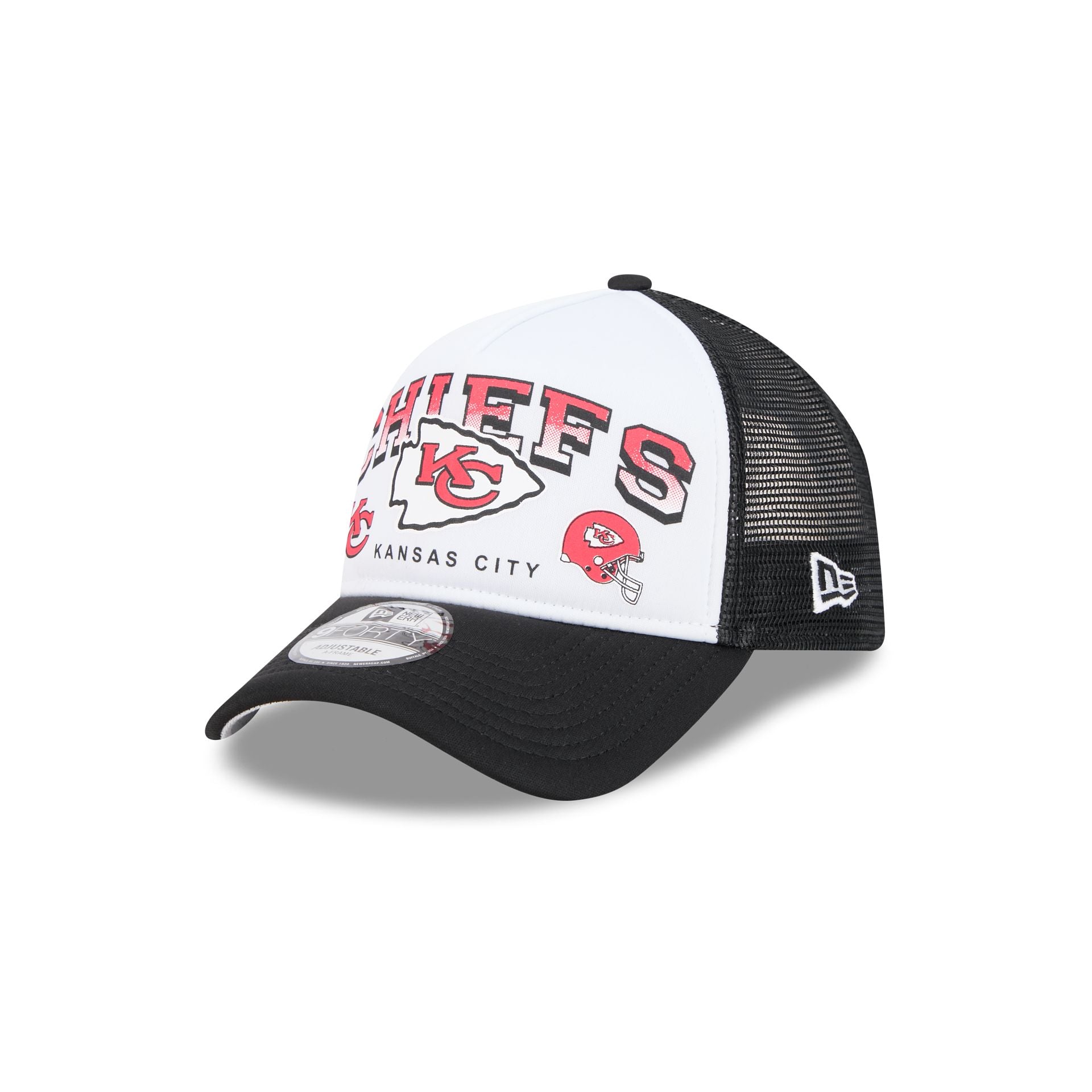 Kansas City Chiefs Sport Classics 9FORTY A-Frame Trucker Hat – New Era Cap