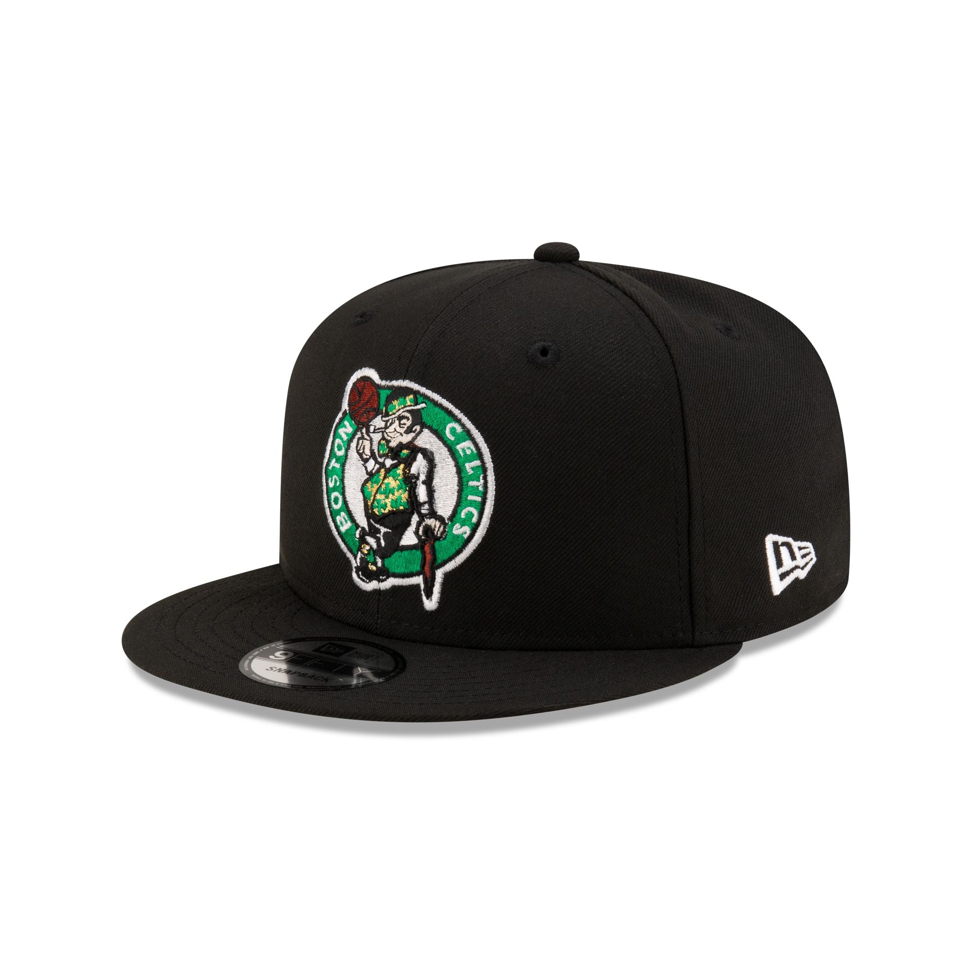 Boston Celtics Basic Black 9FIFTY Snapback Hat – New Era Cap