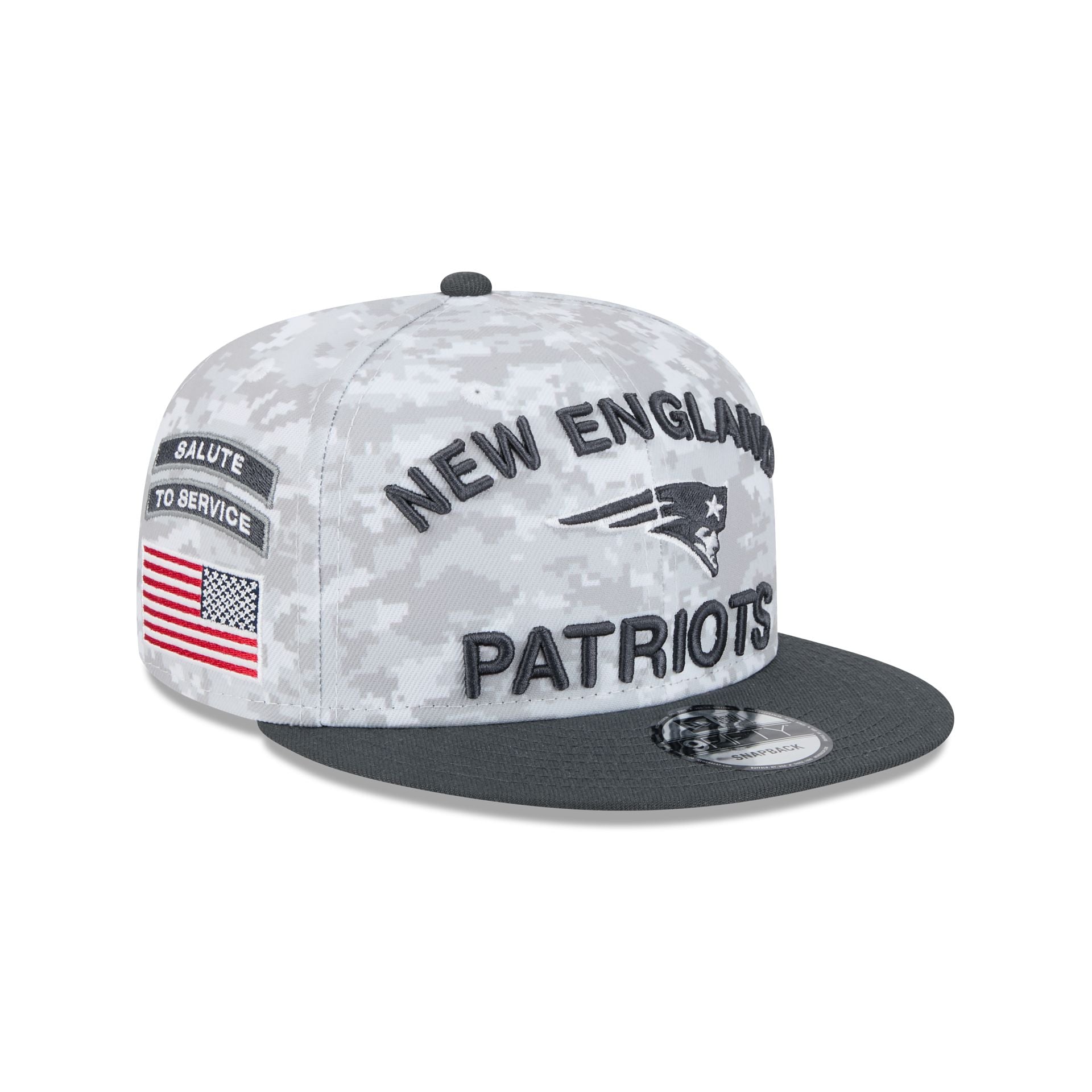 New England Patriots 2024 Salute to Service 9FIFTY Snapback Hat – New Era Cap
