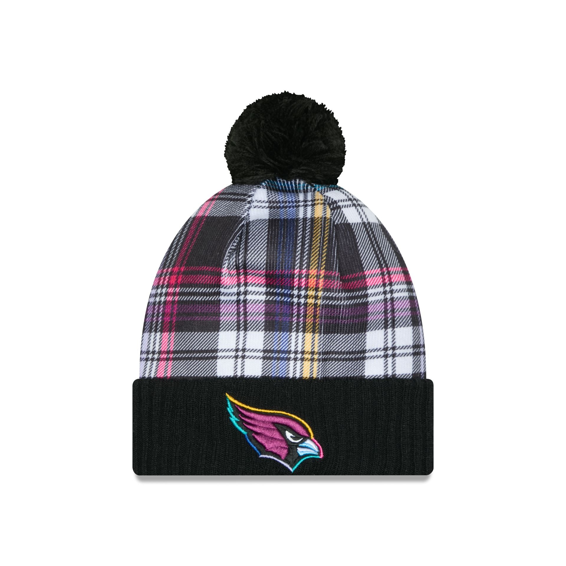 Arizona Cardinals 2024 Crucial Catch Sport Pom Knit Hat – New Era Cap