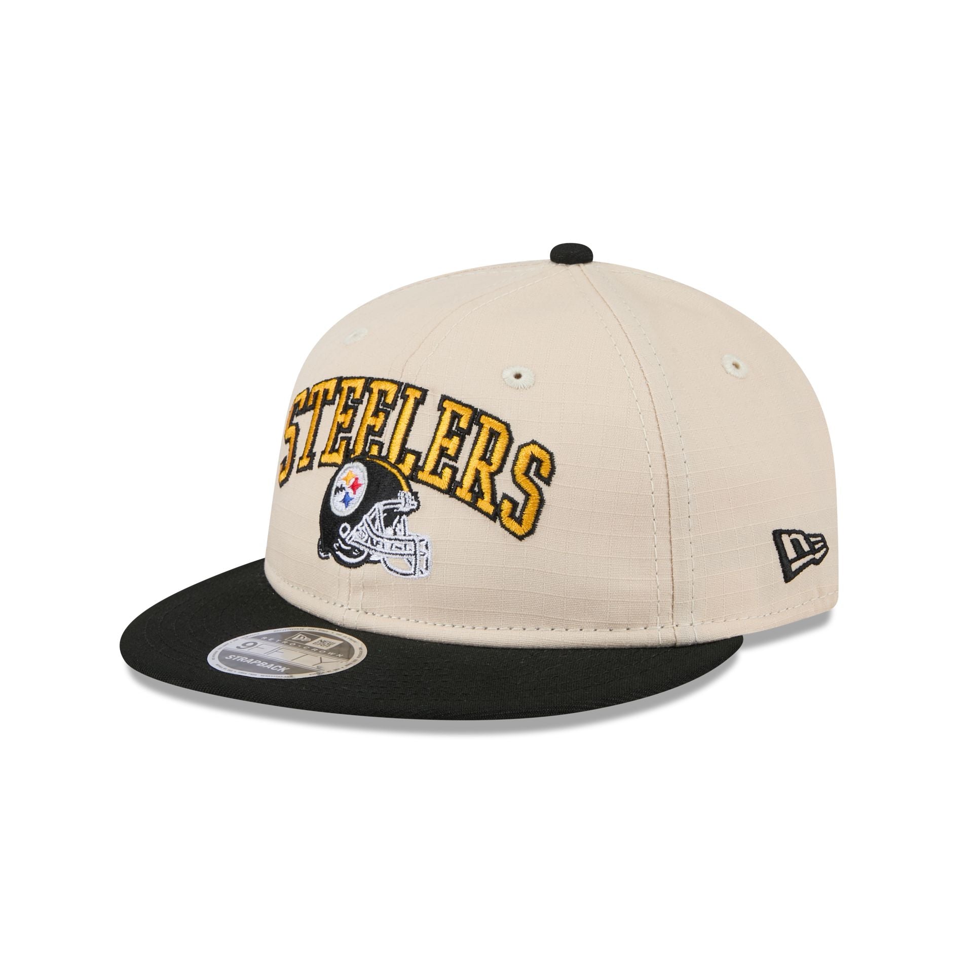 Pittsburgh Steelers Historic Helmet Retro Crown 9FIFTY Snapback Hat ...