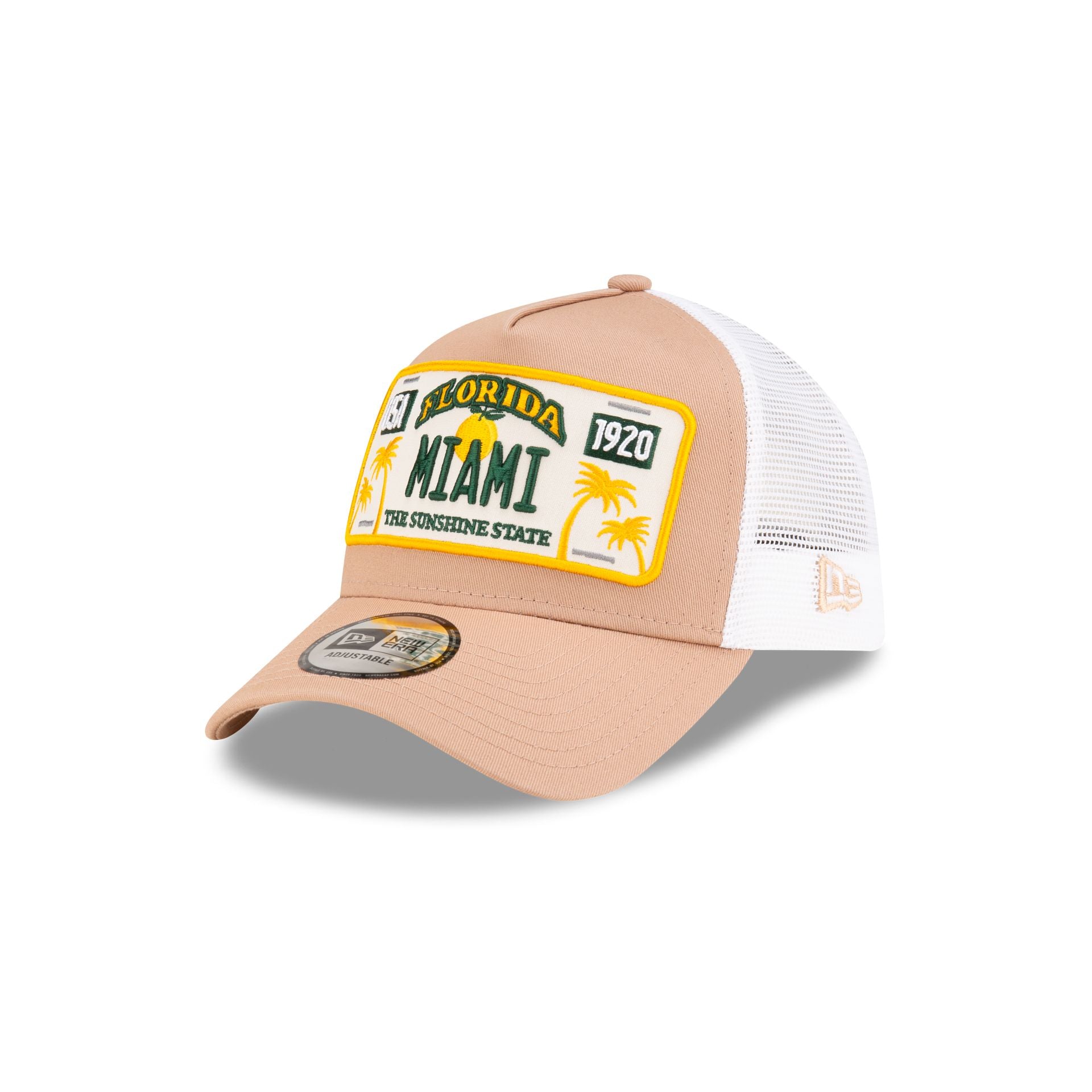 New Era Miami Plate 9FORTY A-Frame Snapback Hat – New Era Cap