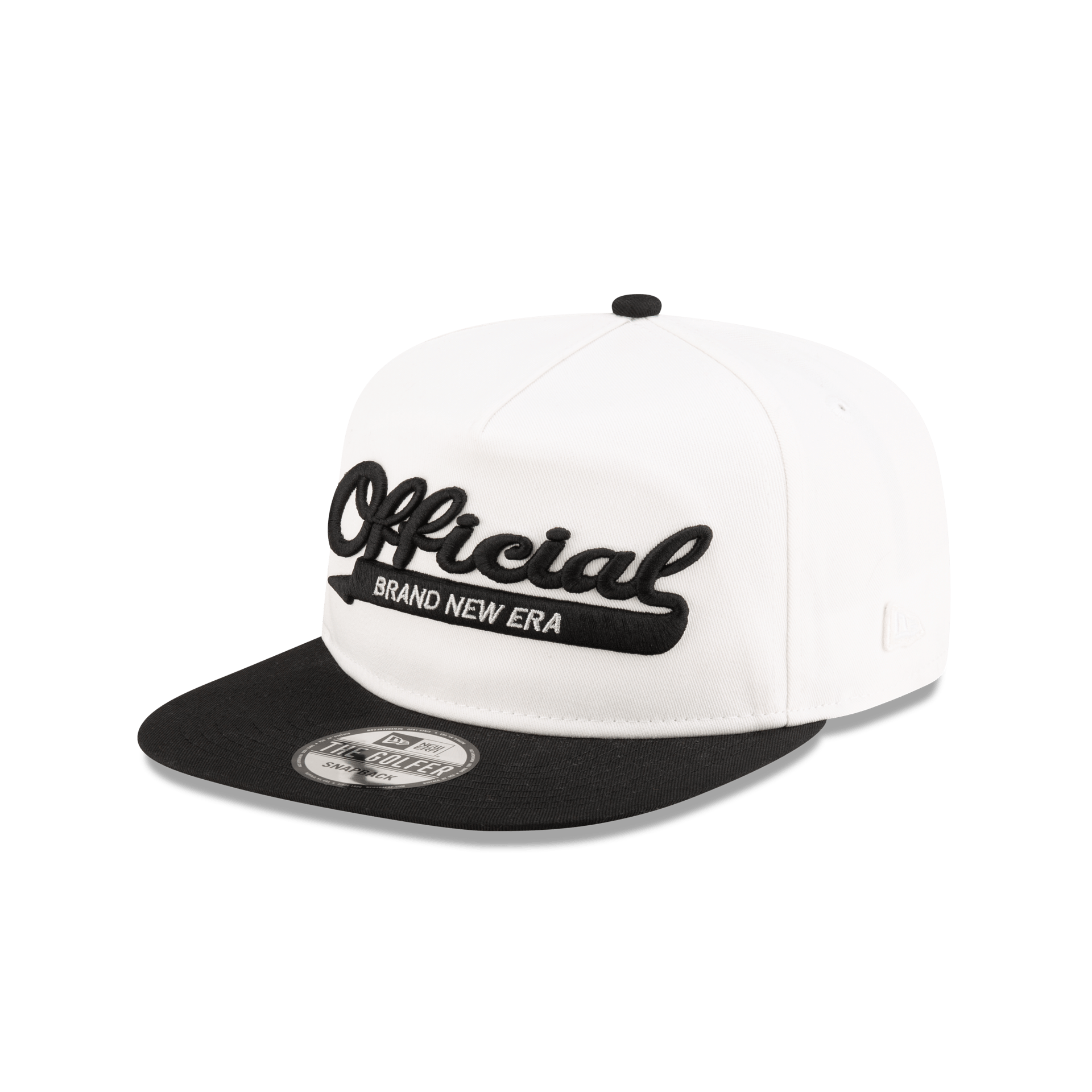 Official College White Golfer Snapback Hat – New Era Cap