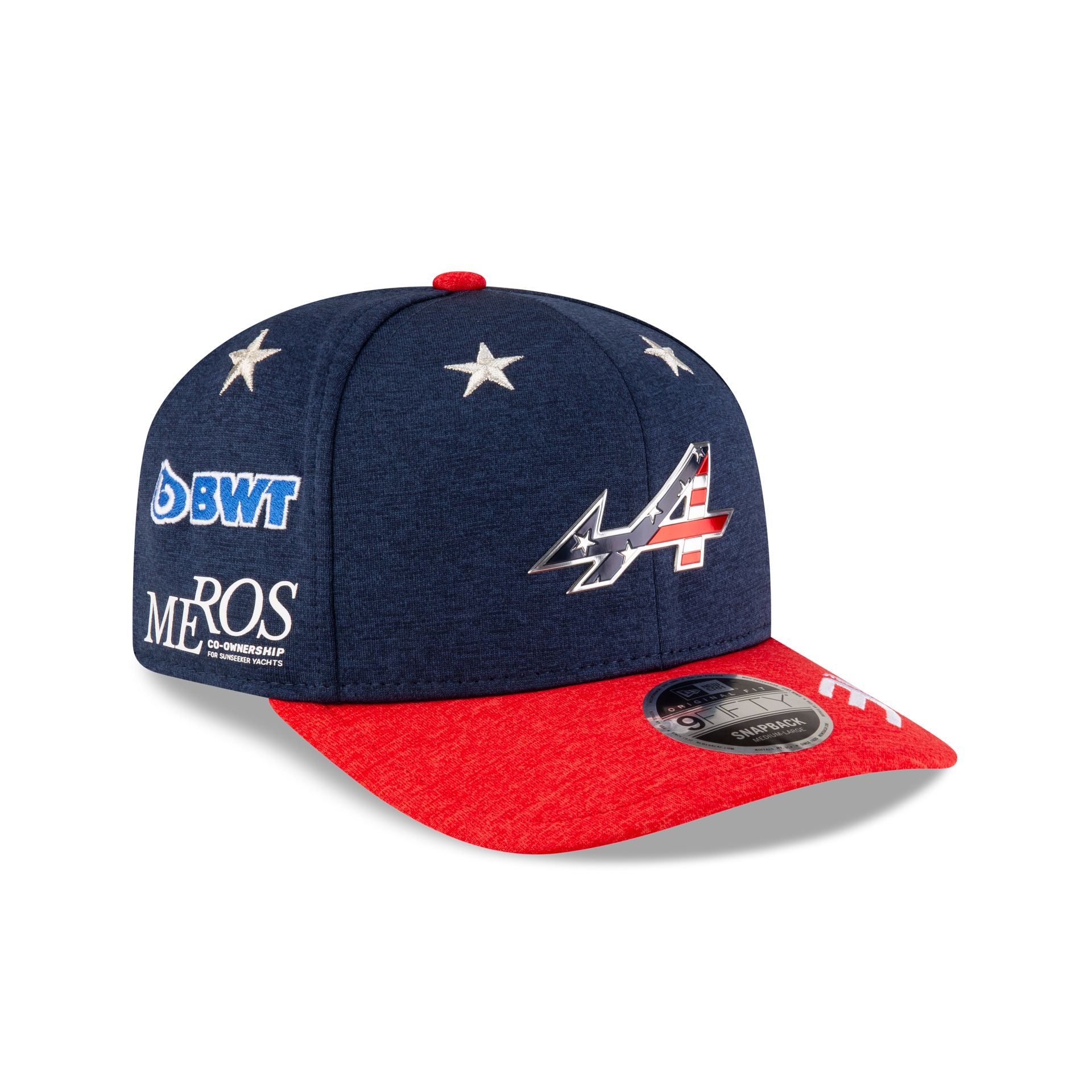 BWT Alpine F1 Team 2024 Vegas Race Special Ocon 9FIFTY Pre-Curve Snapb ...