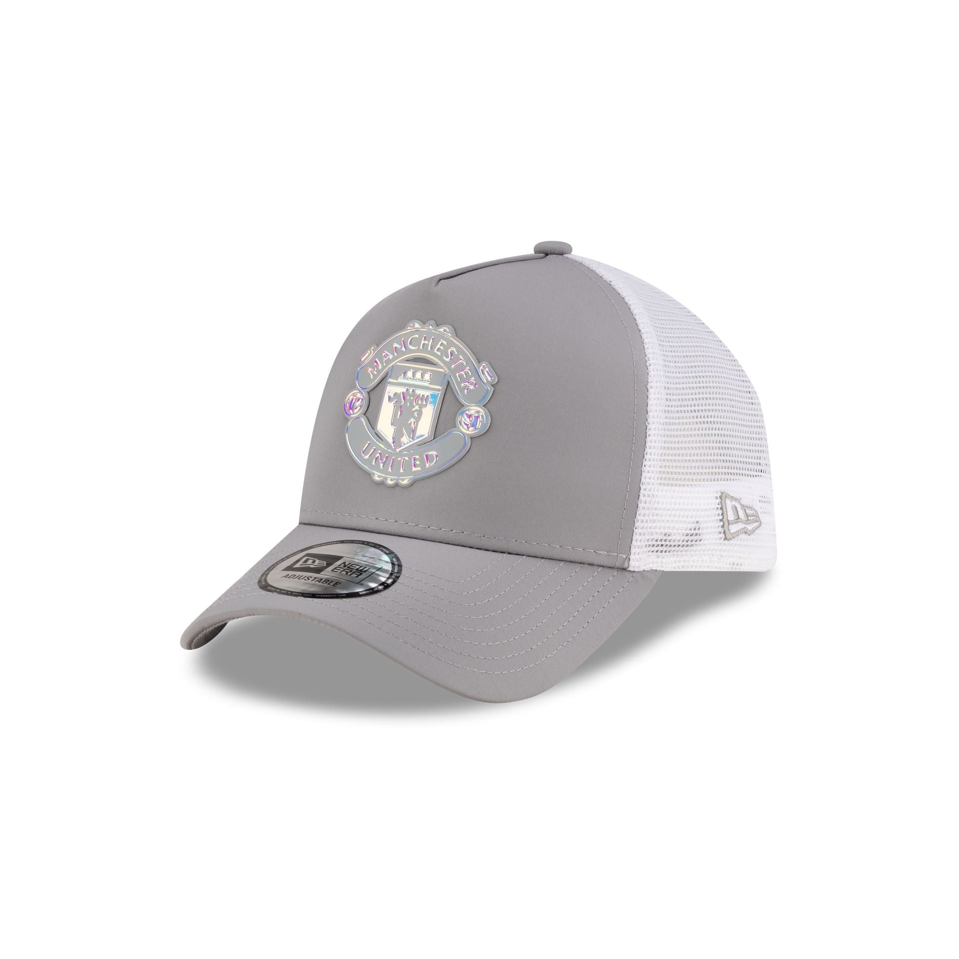 Manchester United FC Iridescent 9FORTY A-Frame Trucker Hat – New Era Cap