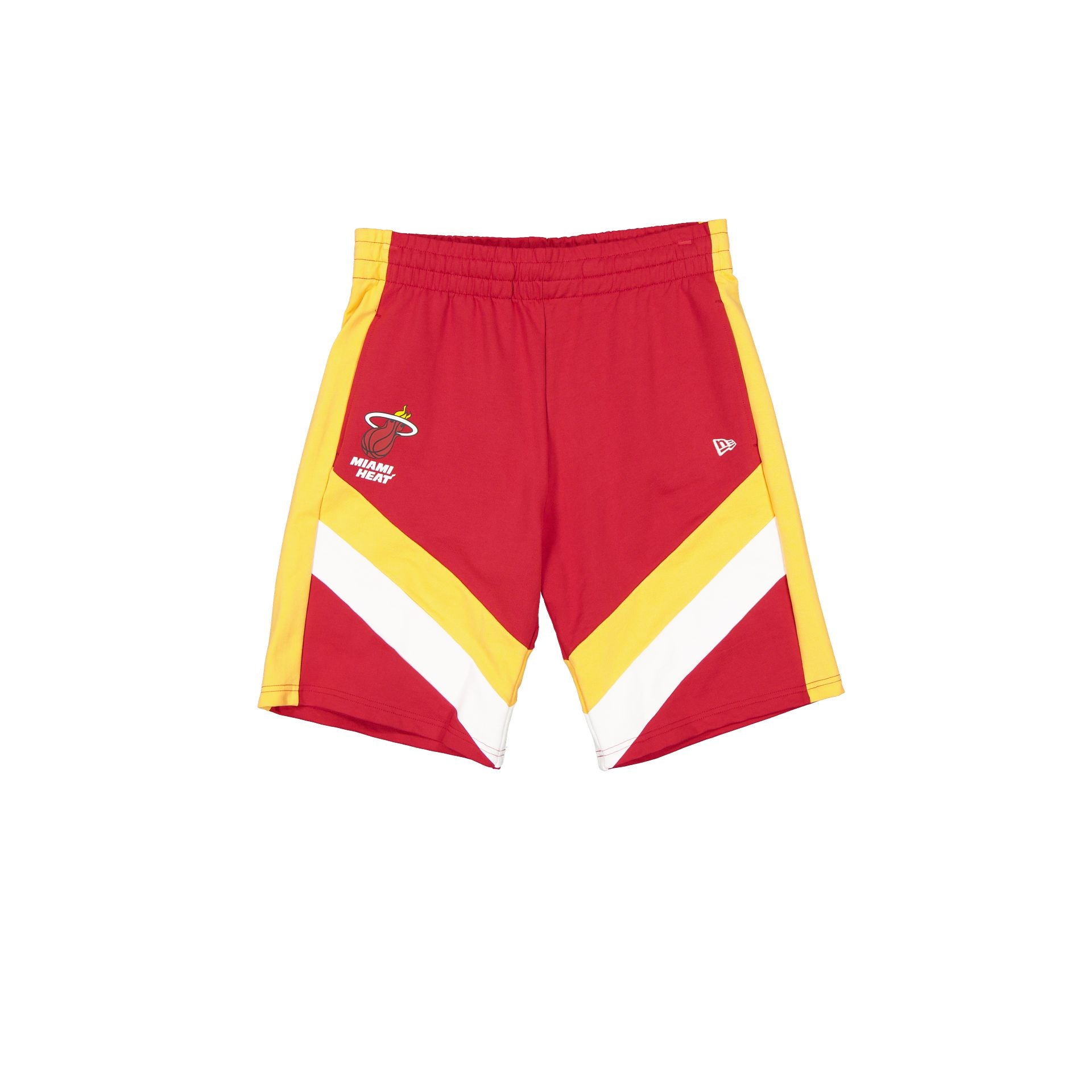Miami Heat Red Oversized Panel Shorts – New Era Cap