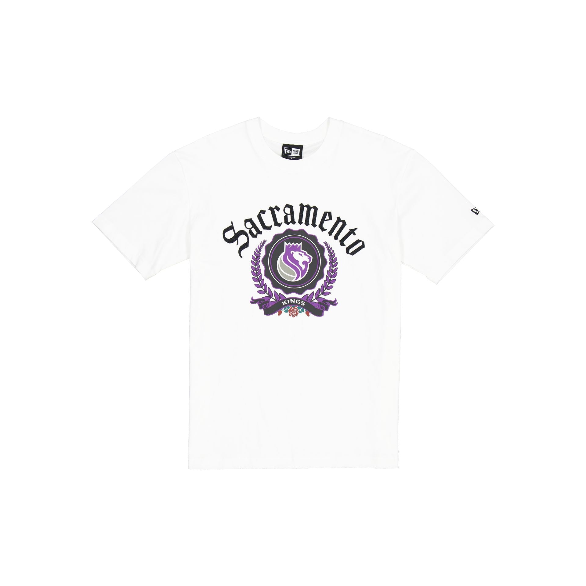 Throwback Sacramento Kings Logo New Era Men's New Era Blue Sacramento