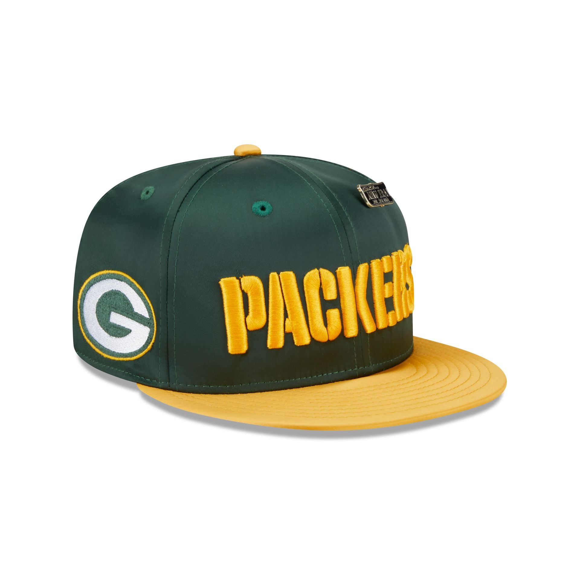 Green Bay Packers Spring Satin 59FIFTY Fitted Hat – New Era Cap