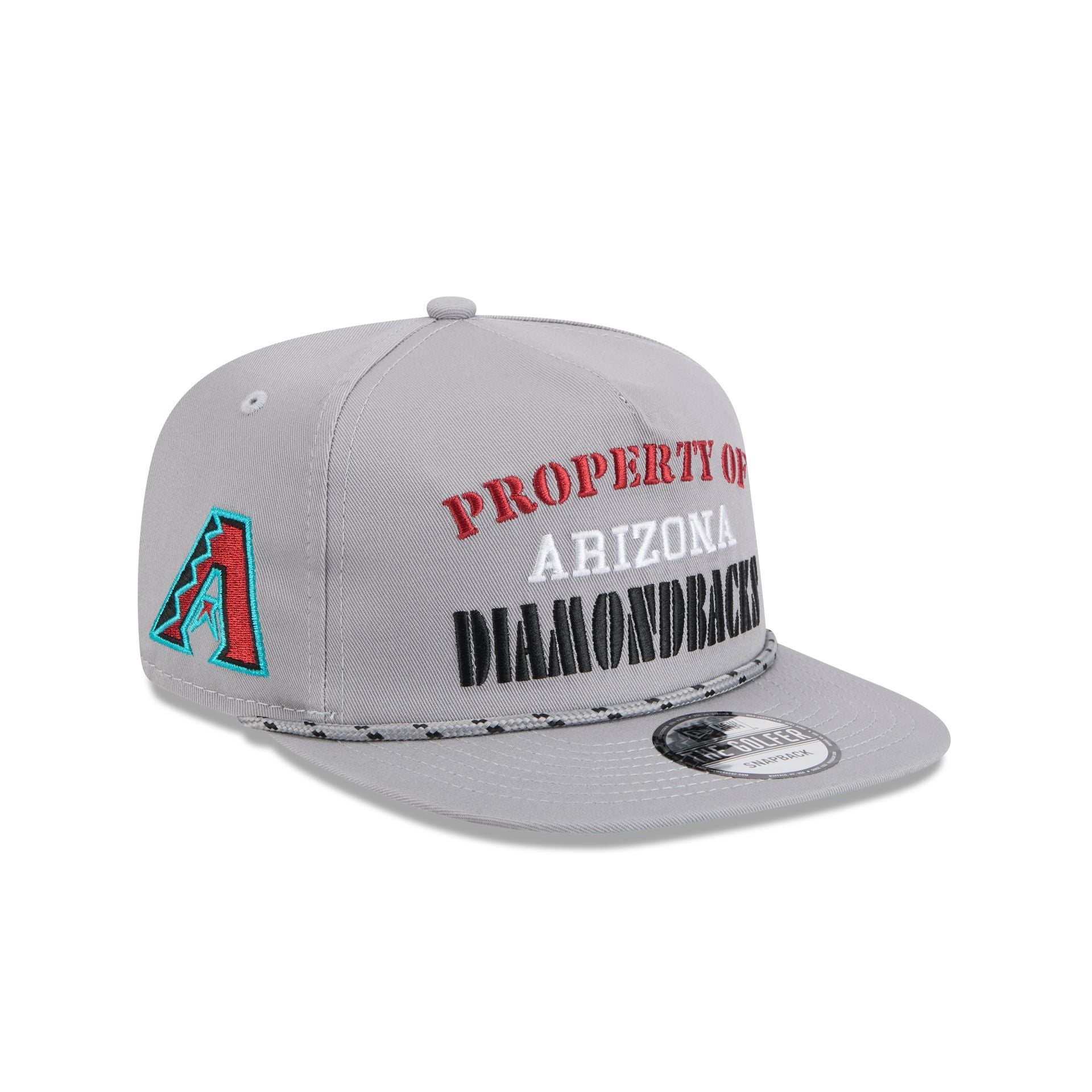 Arizona Diamondbacks Vintage Gray Rope Golfer Hat – New Era Cap