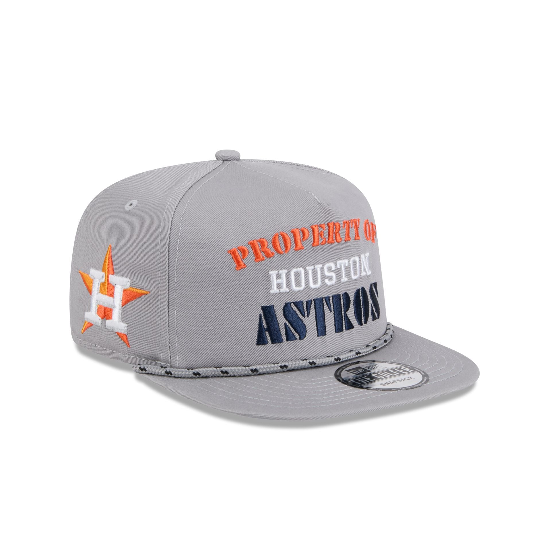 Houston Astros Vintage Gray Rope Golfer Hat – New Era Cap