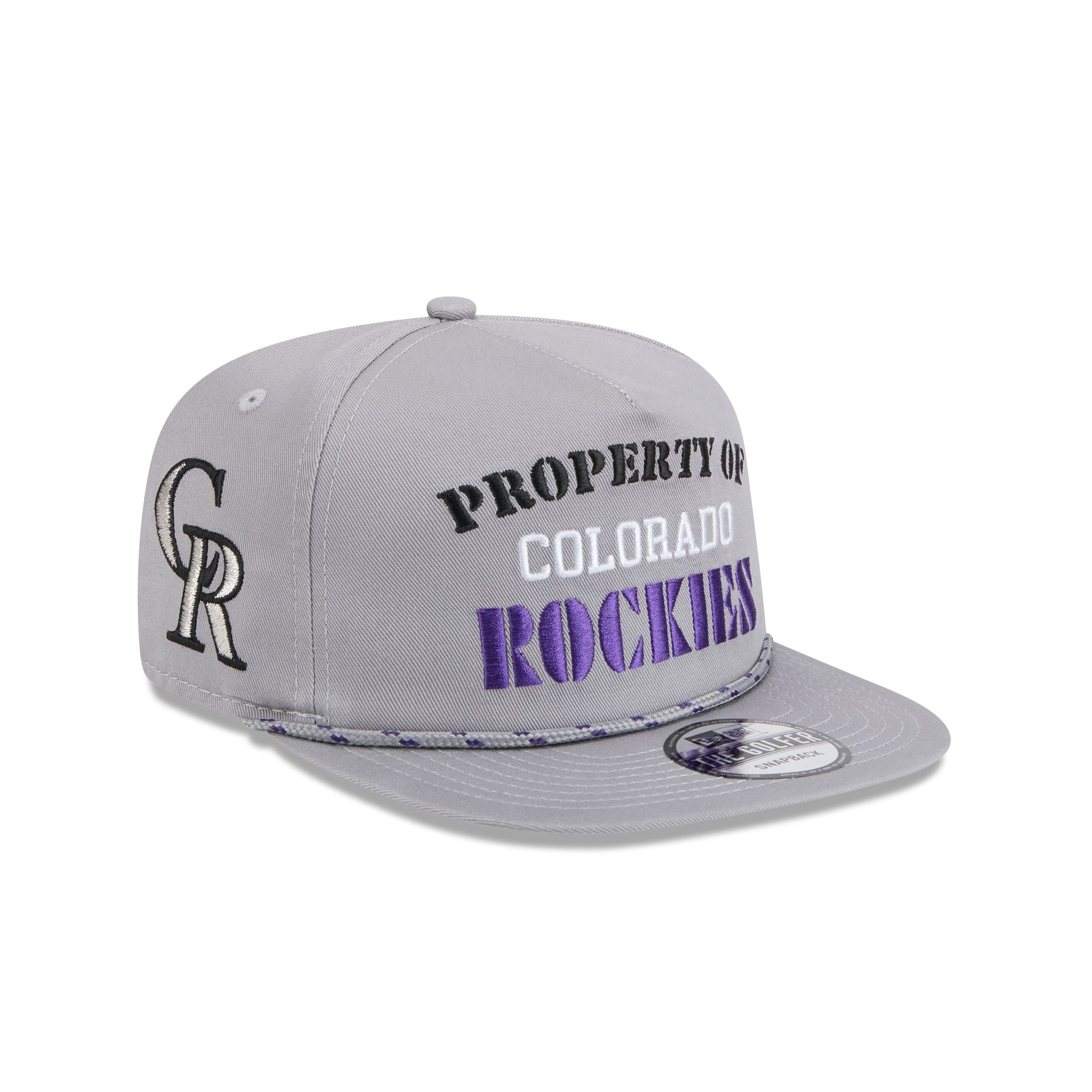 Colorado Rockies Vintage Gray Rope Golfer Hat – New Era Cap