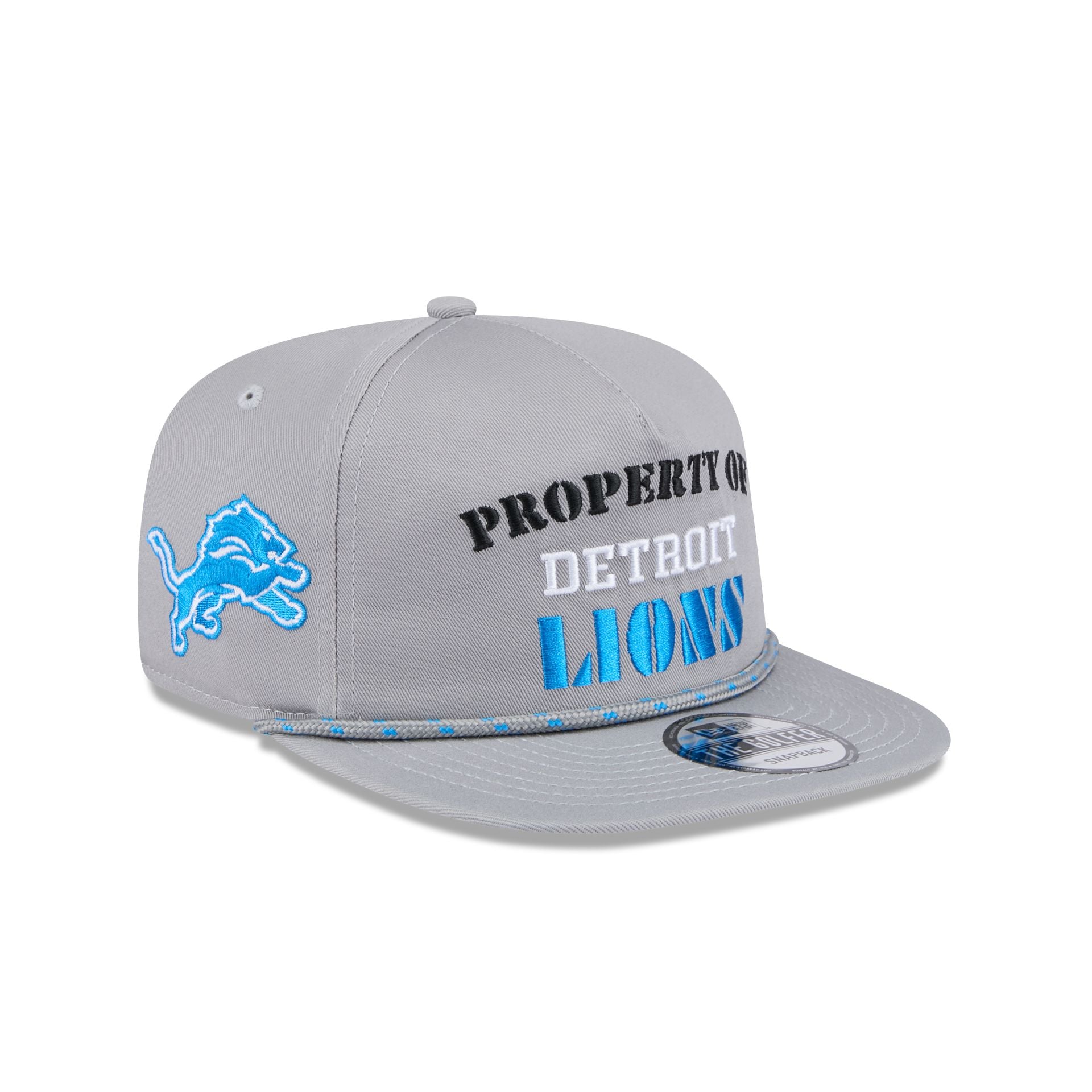 Detroit Lions Vintage Gray Rope Golfer Hat – New Era Cap