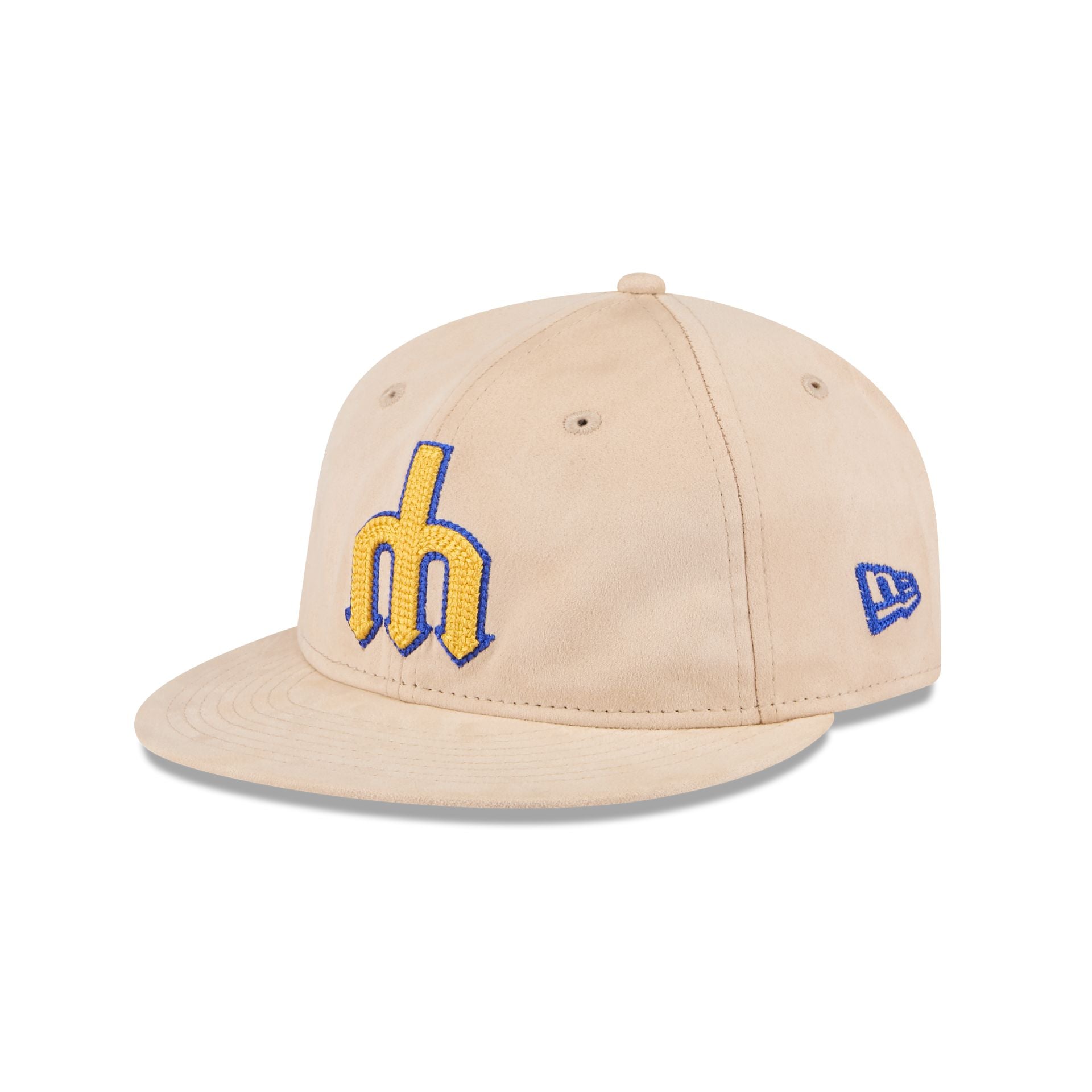 Seattle Mariners Stone Suede Retro Crown 9FIFTY Snapback Hat – New Era Cap