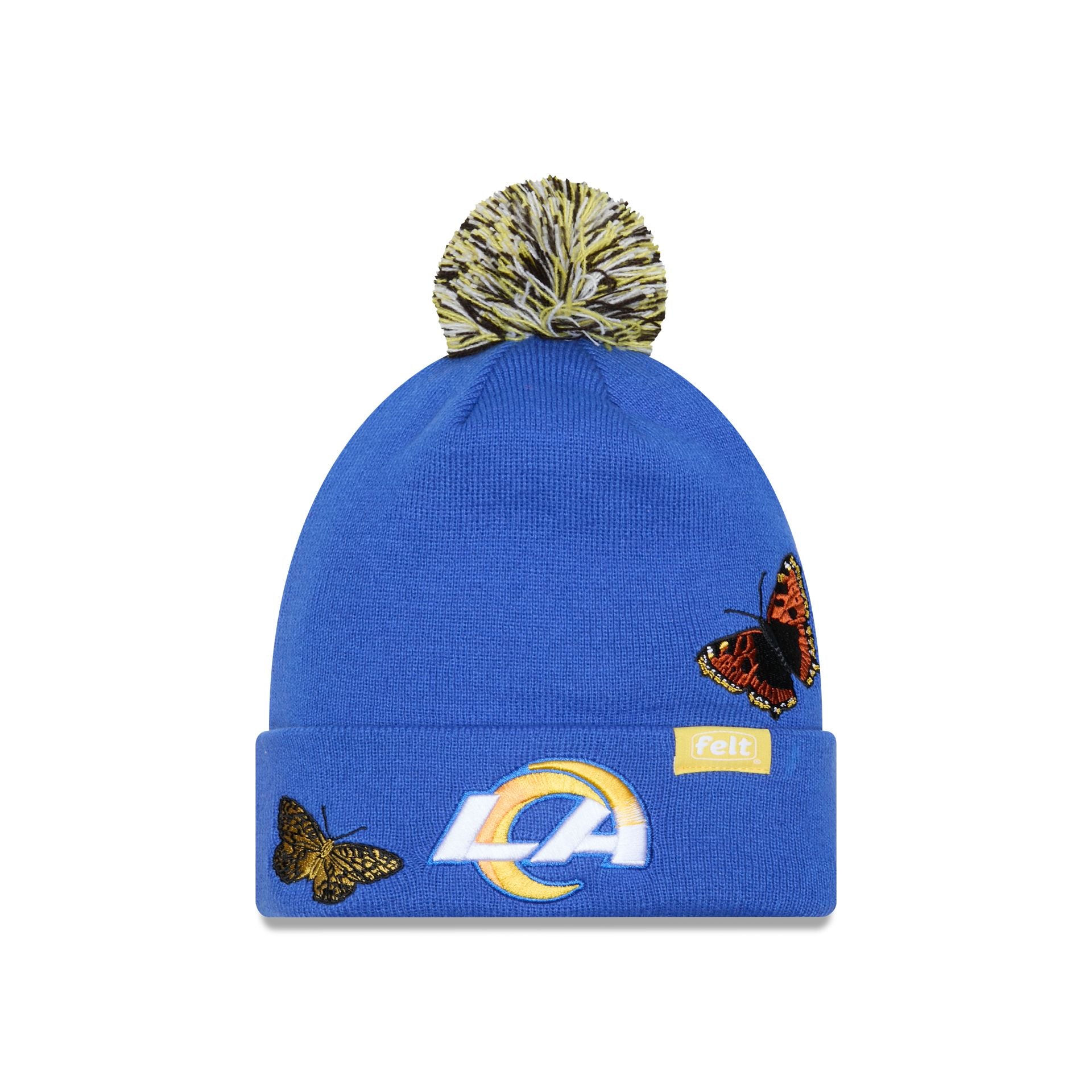 FELT x Los Angeles Rams Pom Knit Hat – New Era Cap
