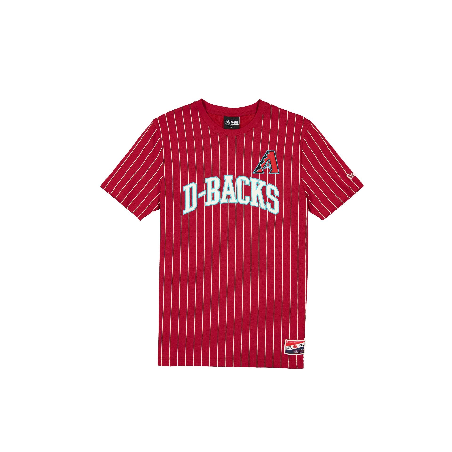 Arizona Diamondbacks Throwback Pinstripe Wordmark T-Shirt – New Era Cap