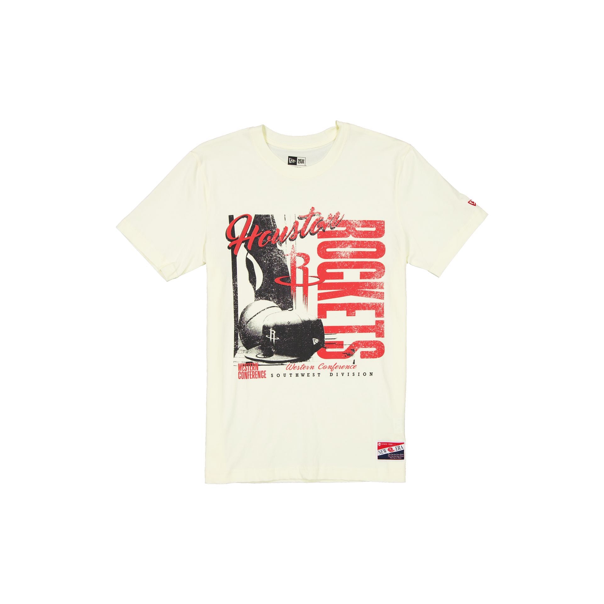 Houston Rockets Throwback White T-Shirt – New Era Cap