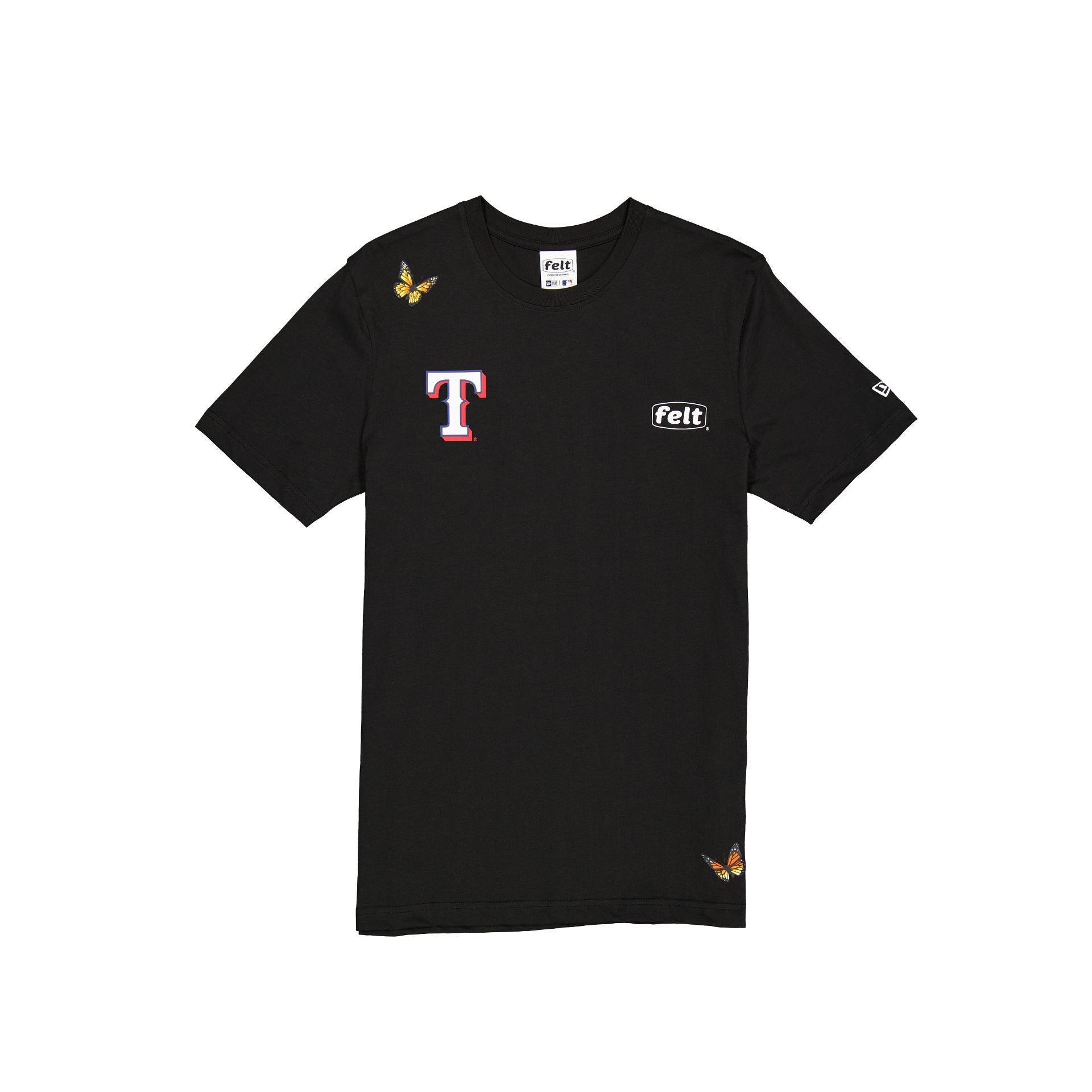 FELT x Texas Rangers Black T-Shirt – New Era Cap