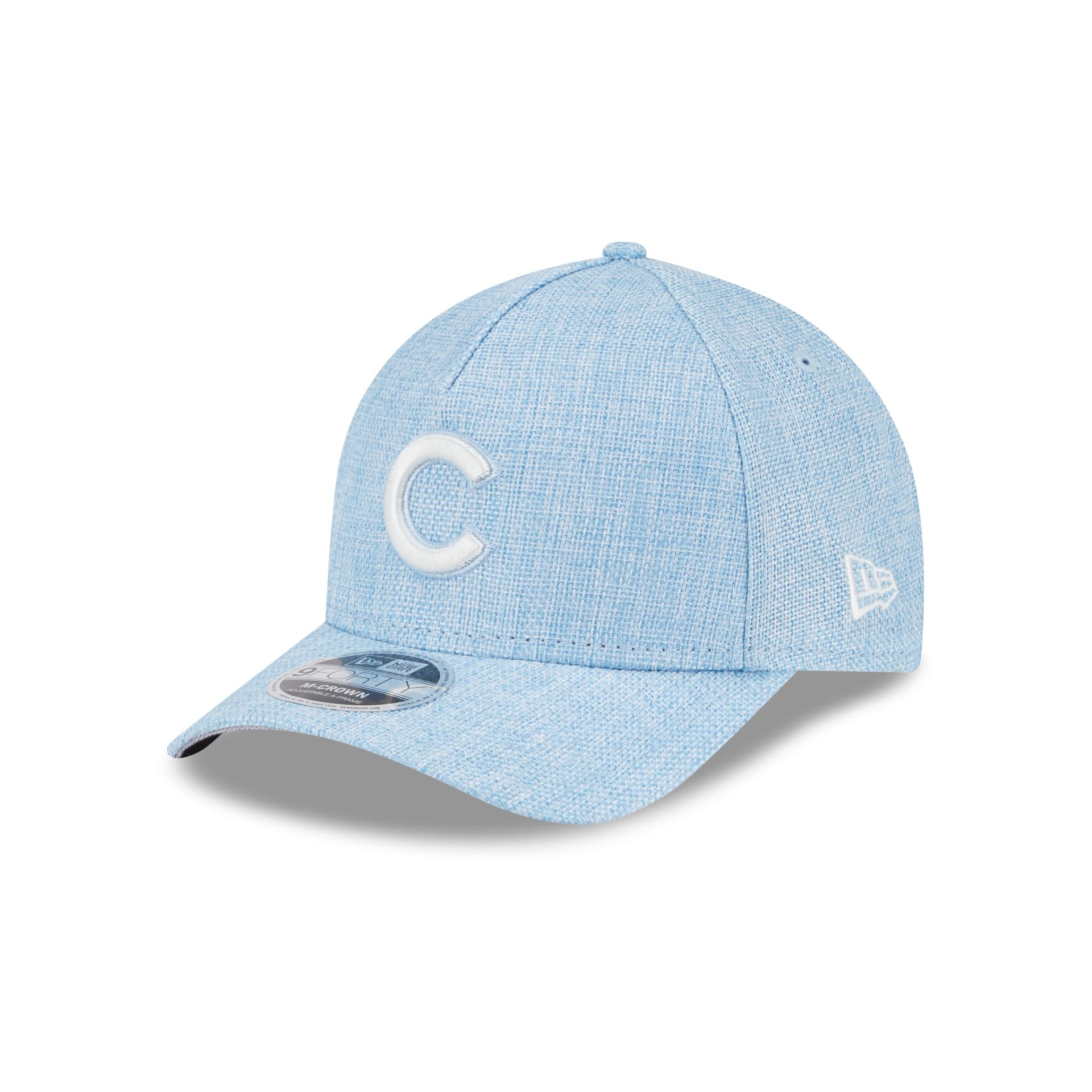 Chicago Cubs Cotton Weaver Blue 9FORTY M-Crown A-Frame Snapback Hat ...