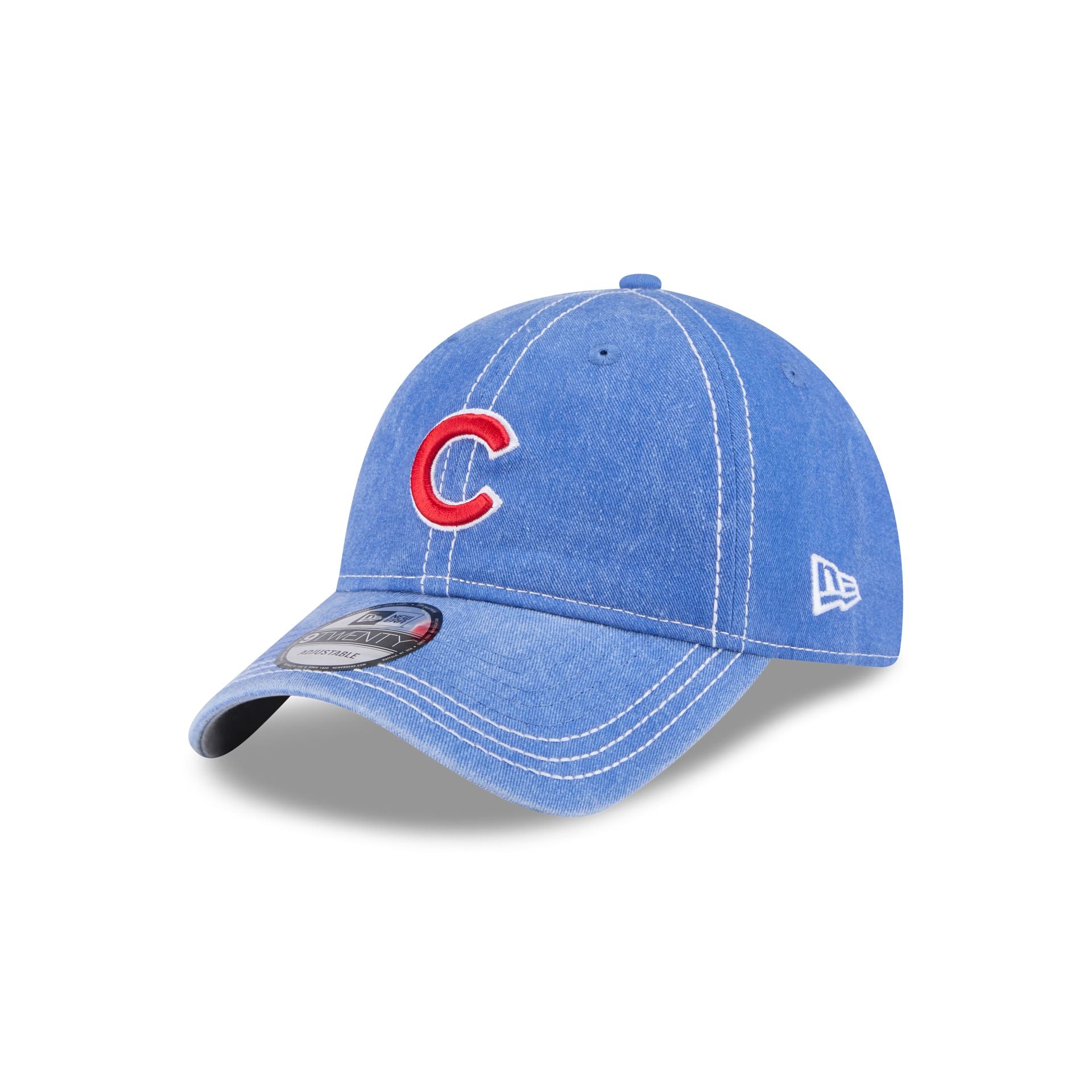 Chicago Cubs Washed Contrast 9TWENTY Adjustable Hat – New Era Cap