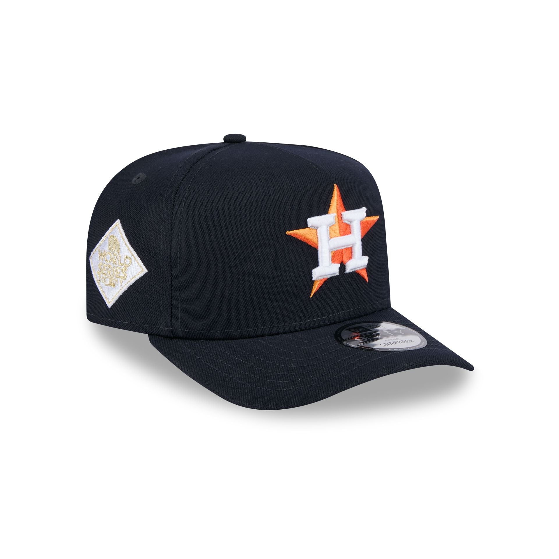 Houston Astros Sidepatch 9FIFTY A-Frame Snapback Hat – New Era Cap