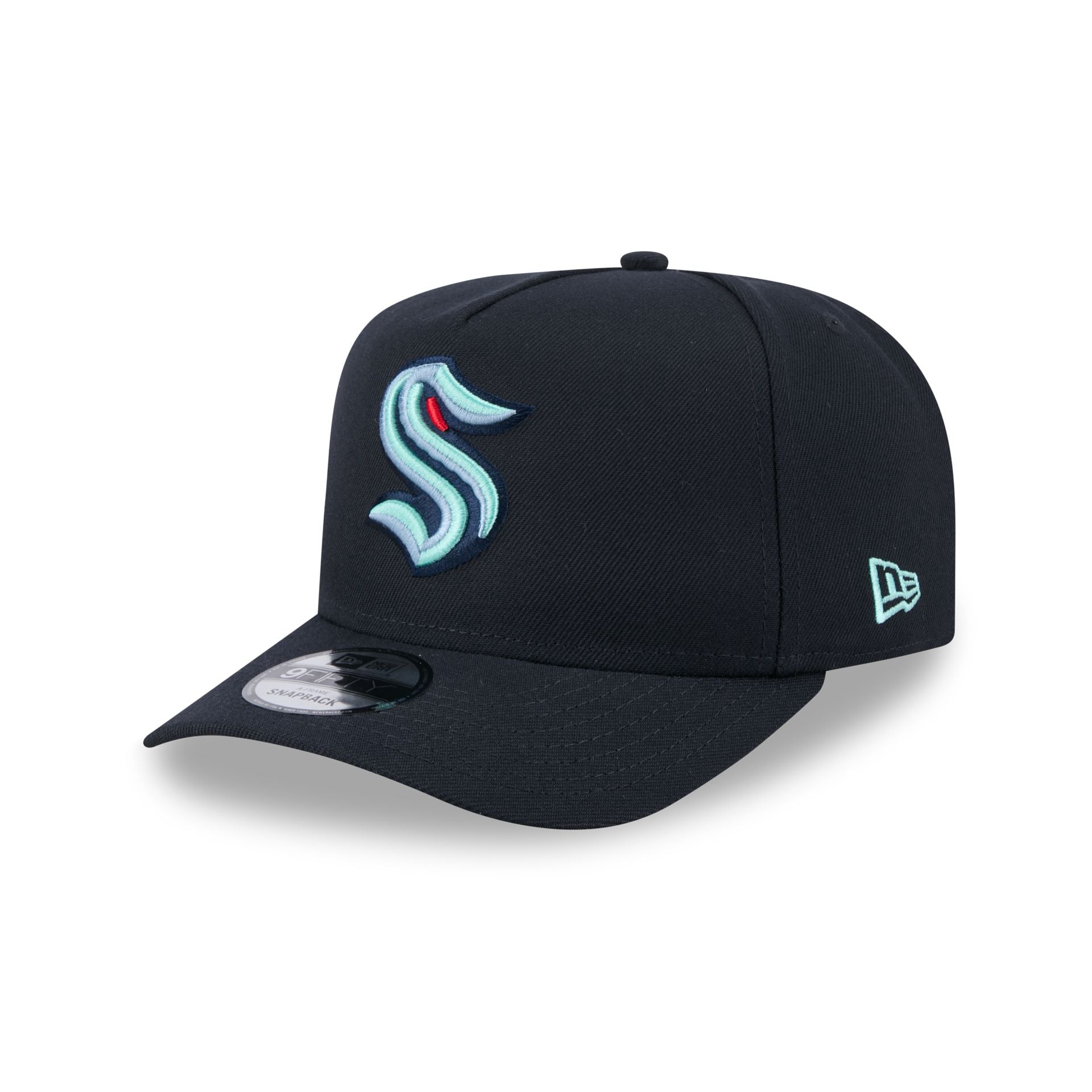 Seattle Kraken Team 9FIFTY A-Frame Snapback Hat – New Era Cap