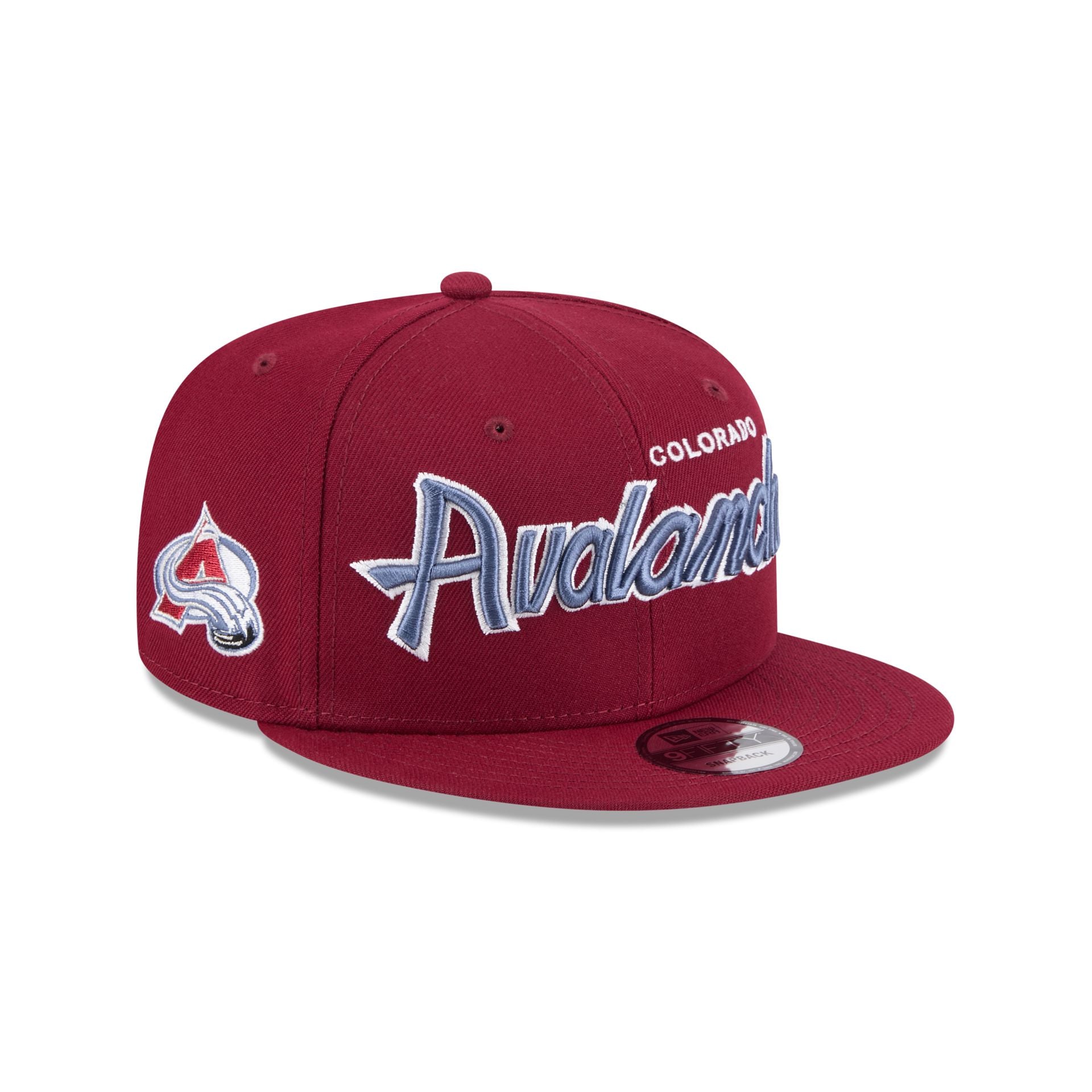 Colorado Avalanche Script 9FIFTY Snapback Hat – New Era Cap