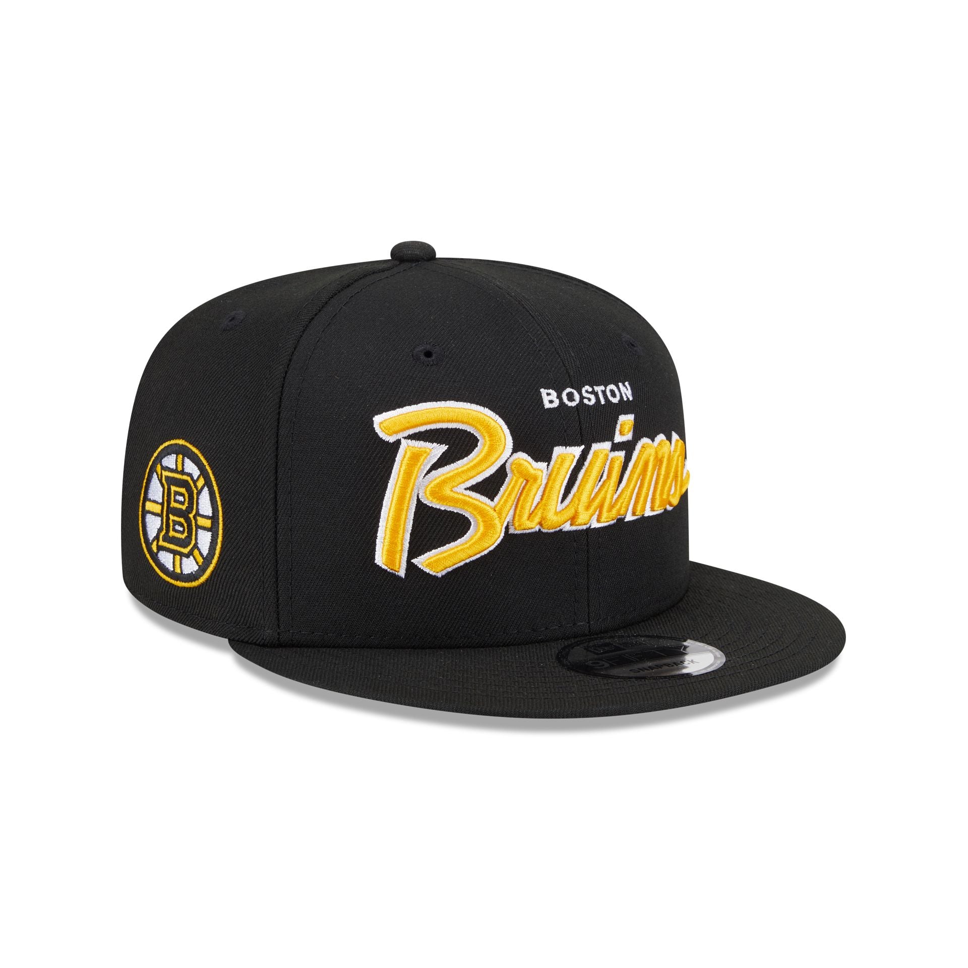Boston Bruins Script 9FIFTY Snapback Hat – New Era Cap