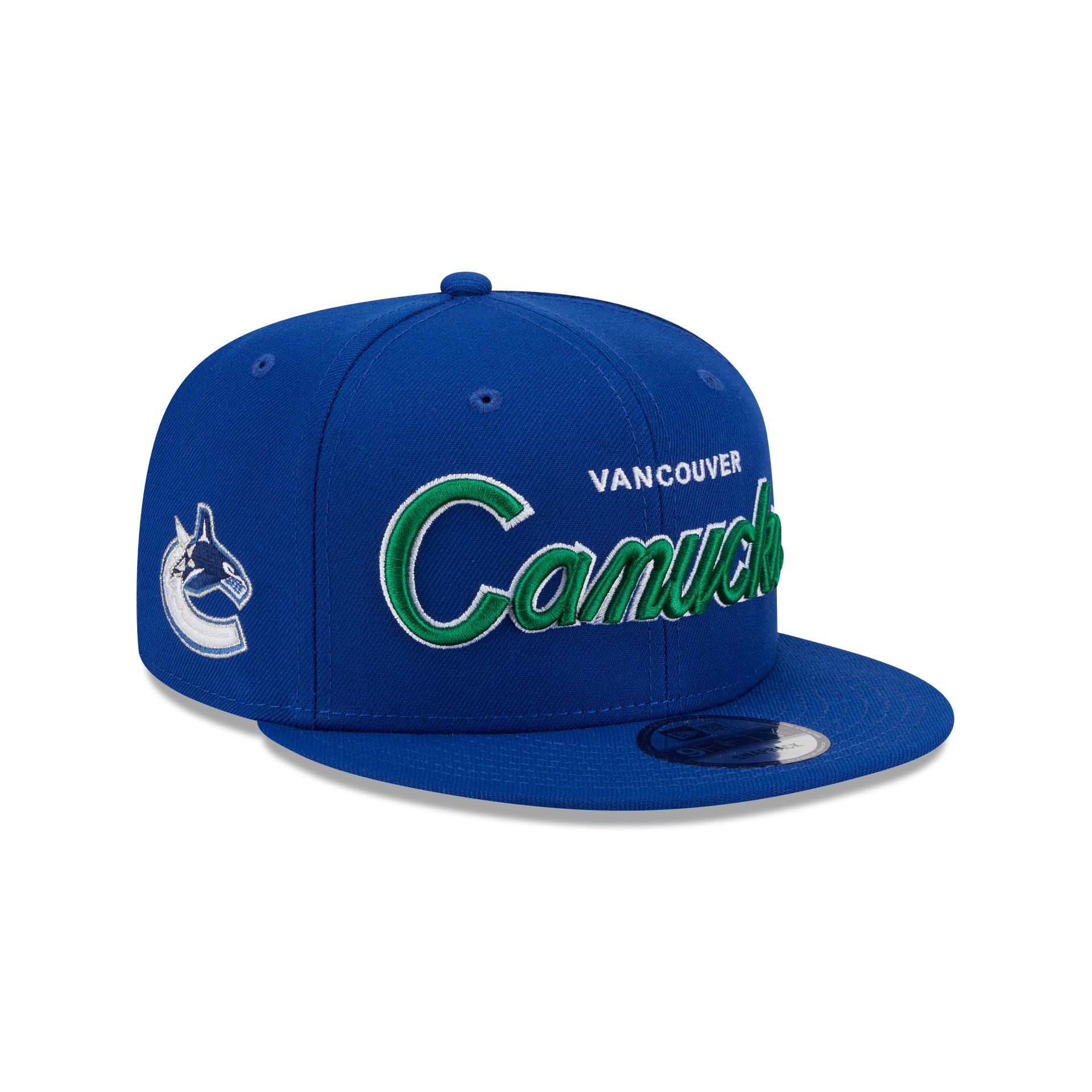 Vancouver Canucks Script 9FIFTY Snapback Hat – New Era Cap