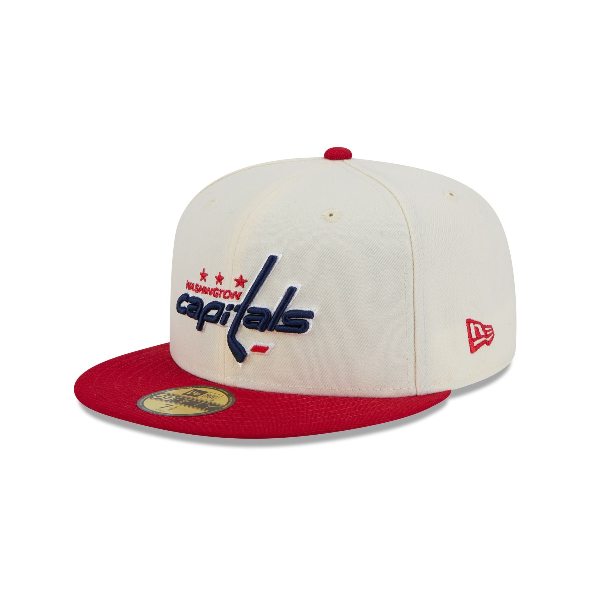 Washington Capitals Chrome White 59FIFTY Fitted Hat – New Era Cap