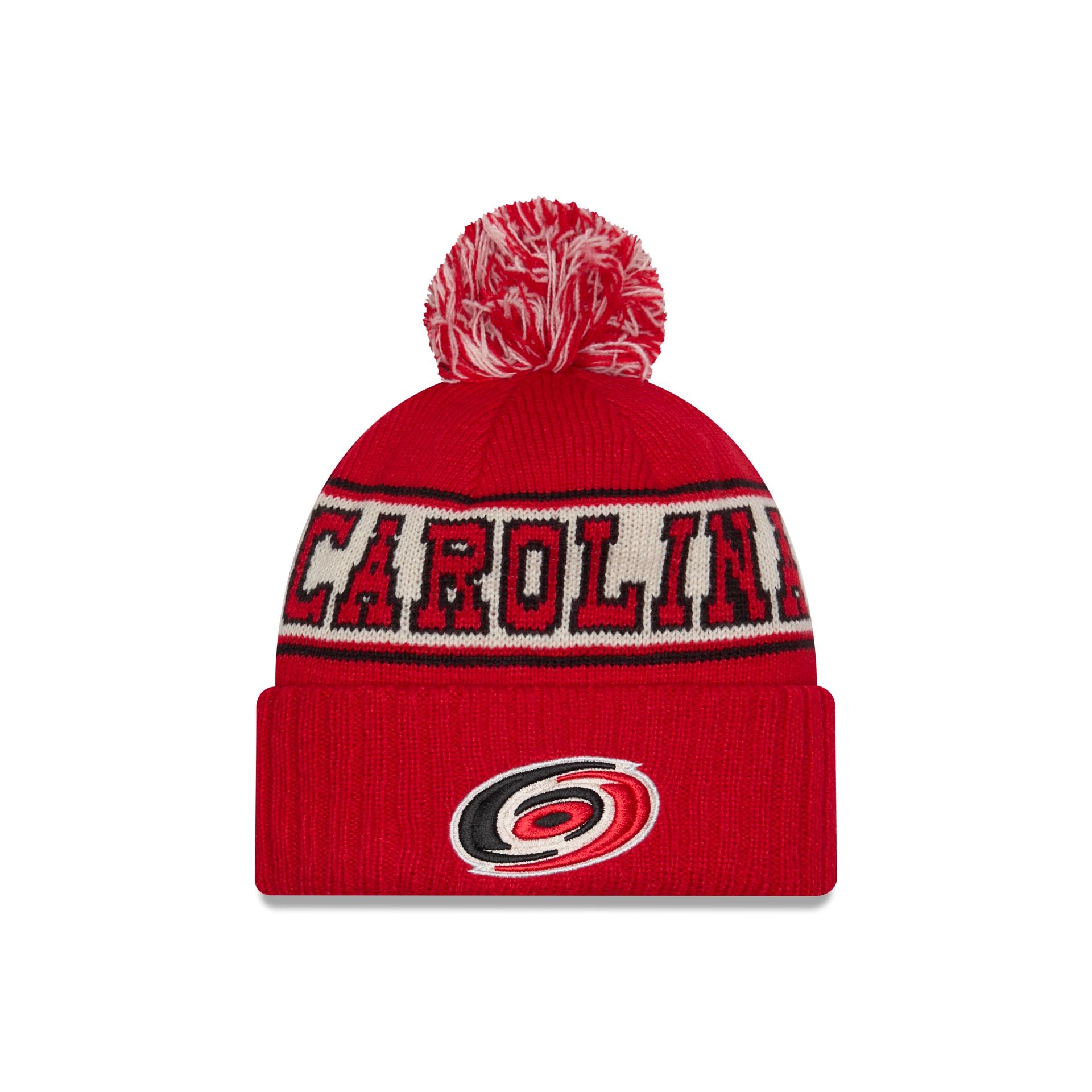 Carolina Hurricanes Retro Pom Knit Hat – New Era Cap