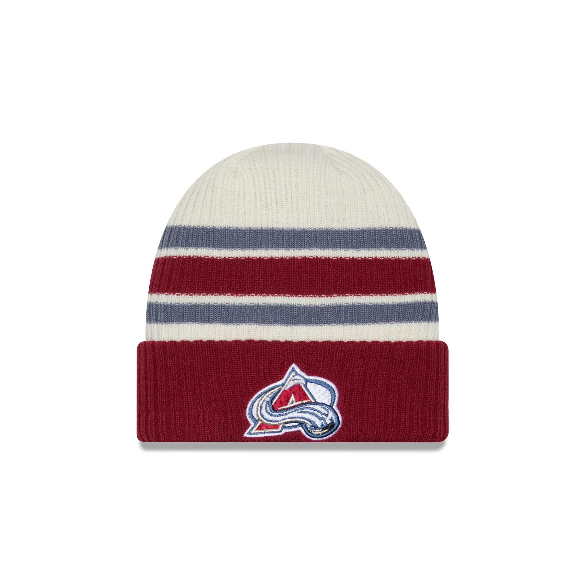 Colorado Avalanche Vintage Ribbed Beanie – New Era Cap