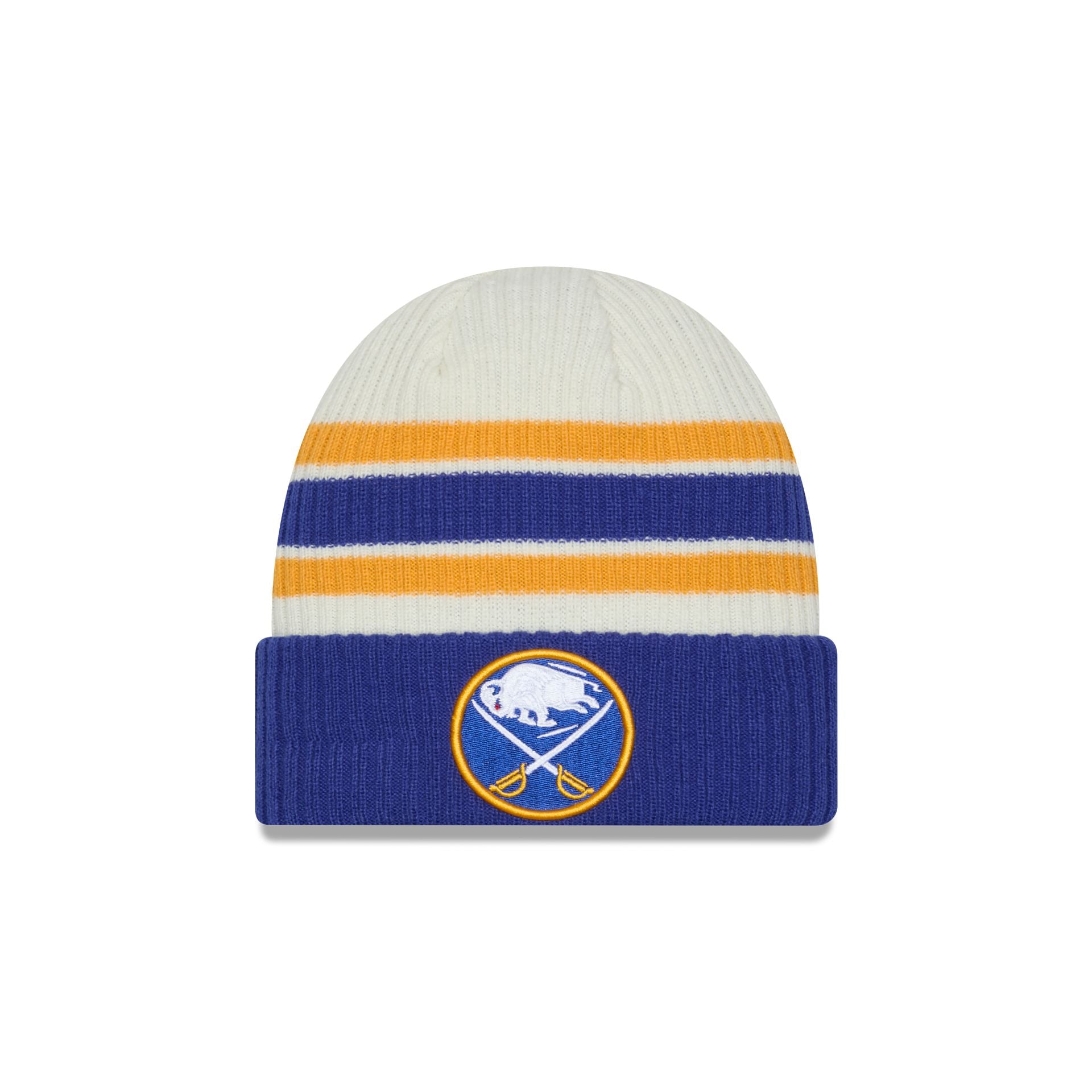Buffalo Sabres Vintage Ribbed Beanie – New Era Cap
